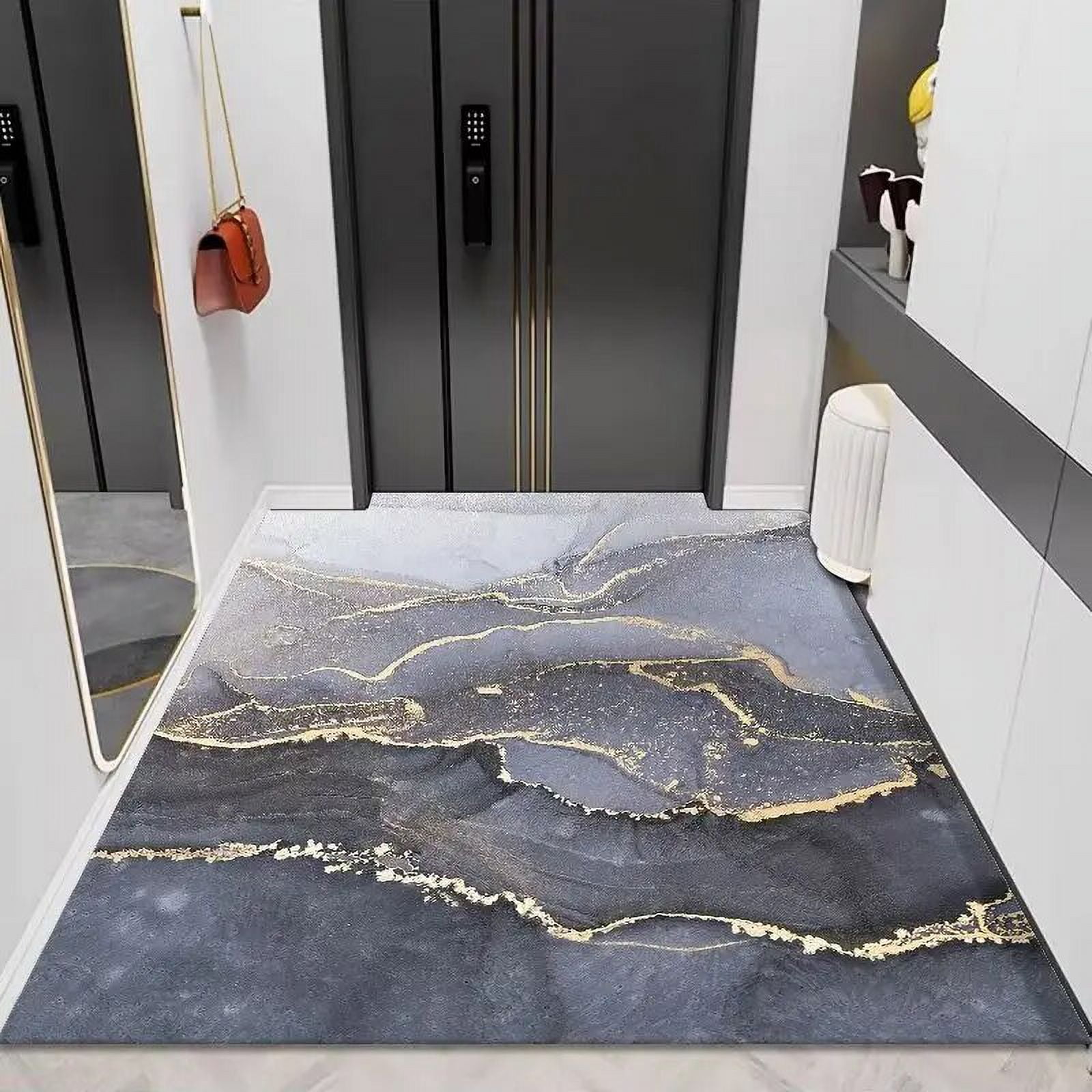 Nordic Abstract Entrance Door Mats Living Room Luxury Bay Window ...