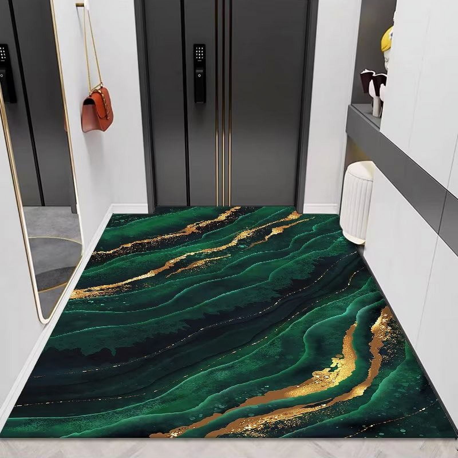 Nordic Abstract Entrance Door Mats Living Room Luxury Bay Window ...