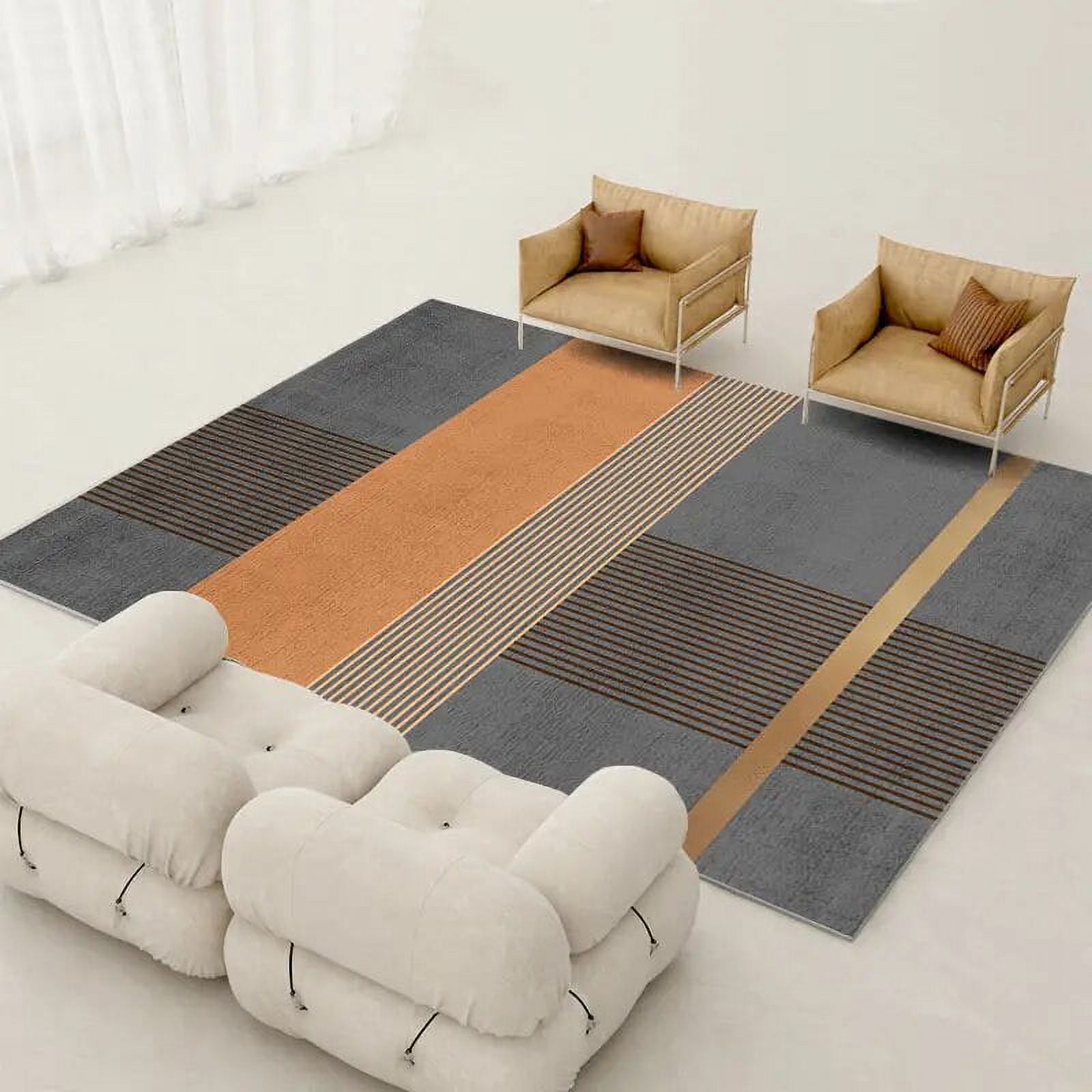 Nordic Abstract Living Room Carpets Non-slip Large Area Rug Carpet for ...