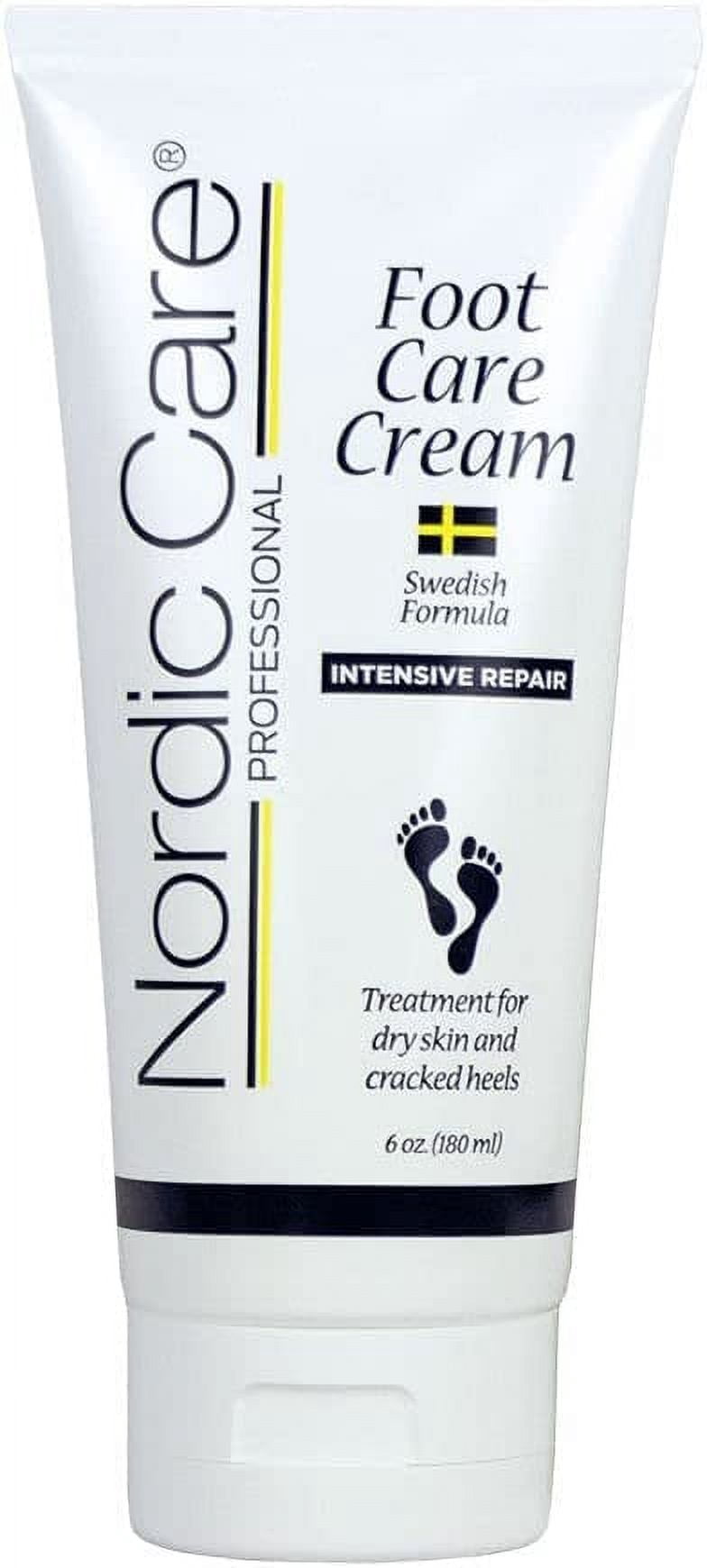 Nordic Care Foot Care Cream, 6oz Intensive Repair 10% Urea treats ...