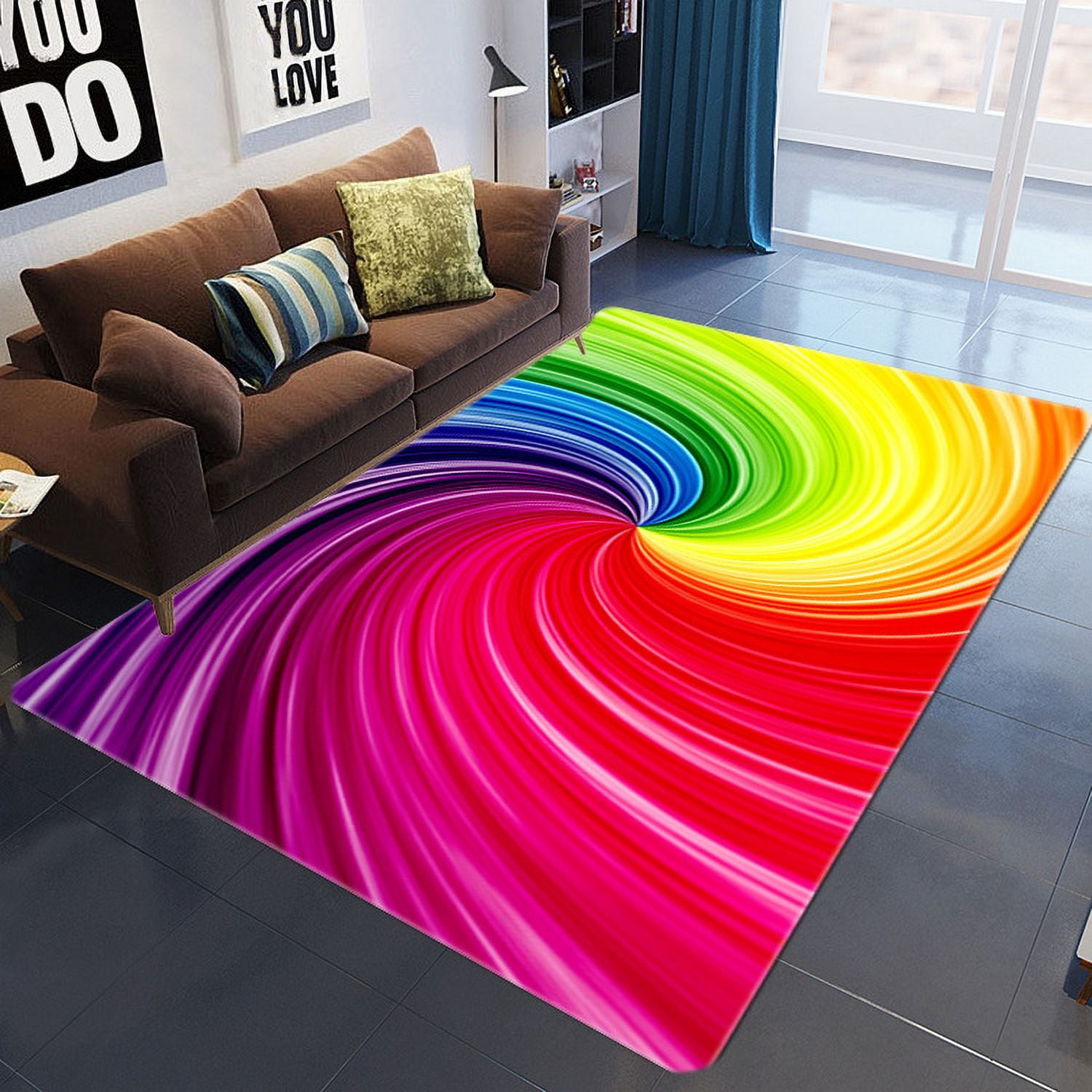 Nordic Cartoon 3D Printed Carpets for Living Room bedroom Decor Area ...