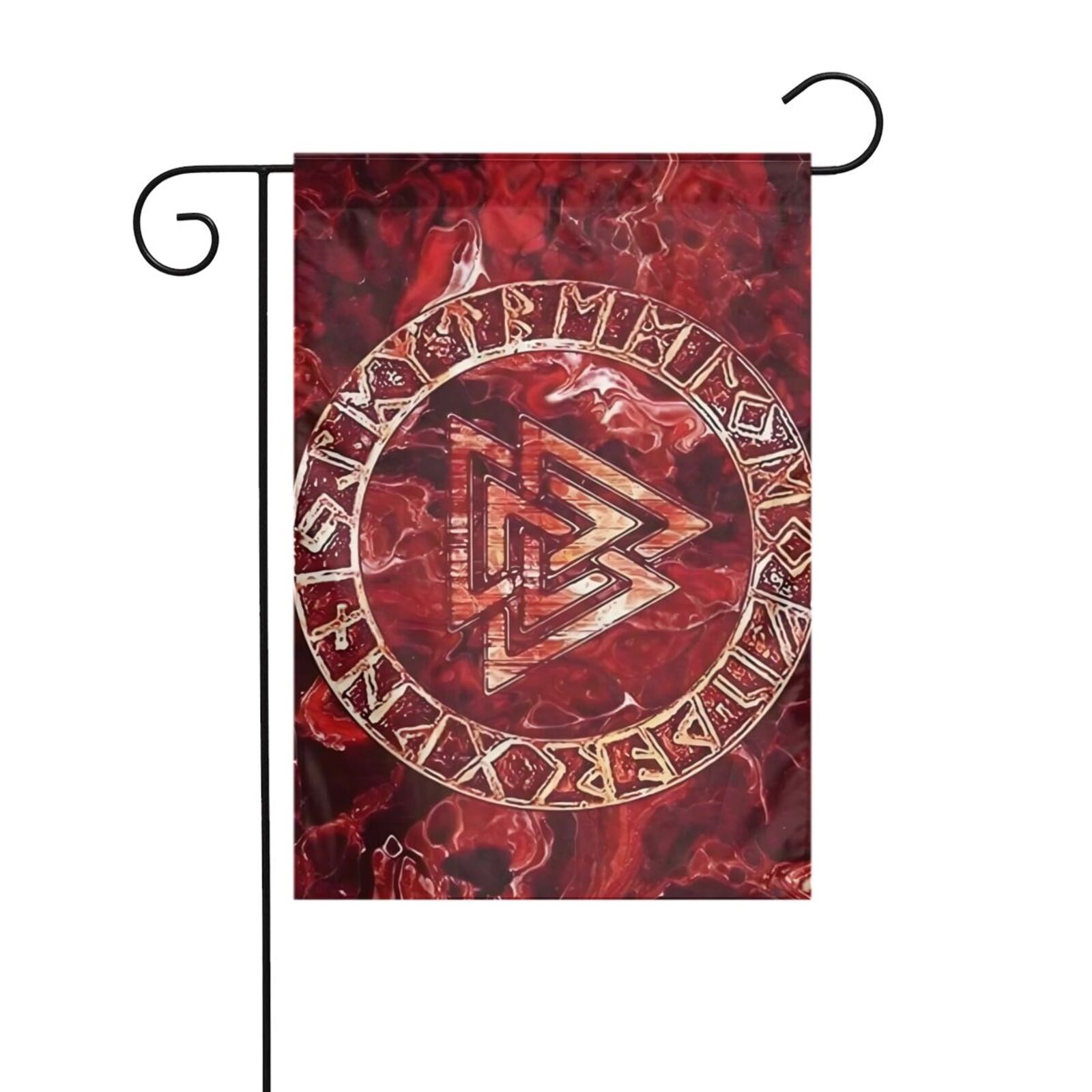 Nordic Celtic Flag Viking Double Sided Garden Yard 12*18 Inch Mythology ...