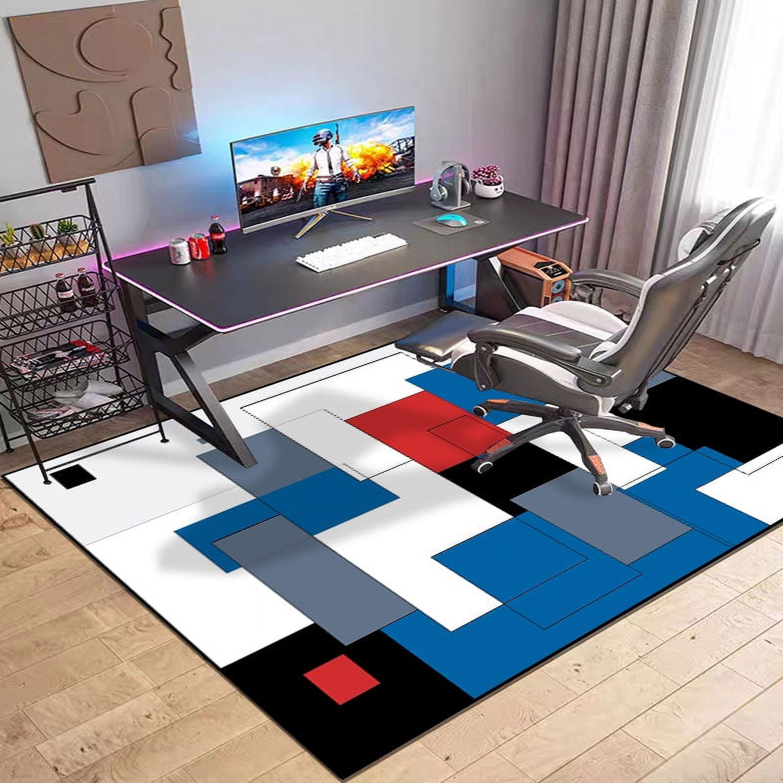 Nordic Chair Mat for Study Room Modern Carpet Living Room Home Luxury ...