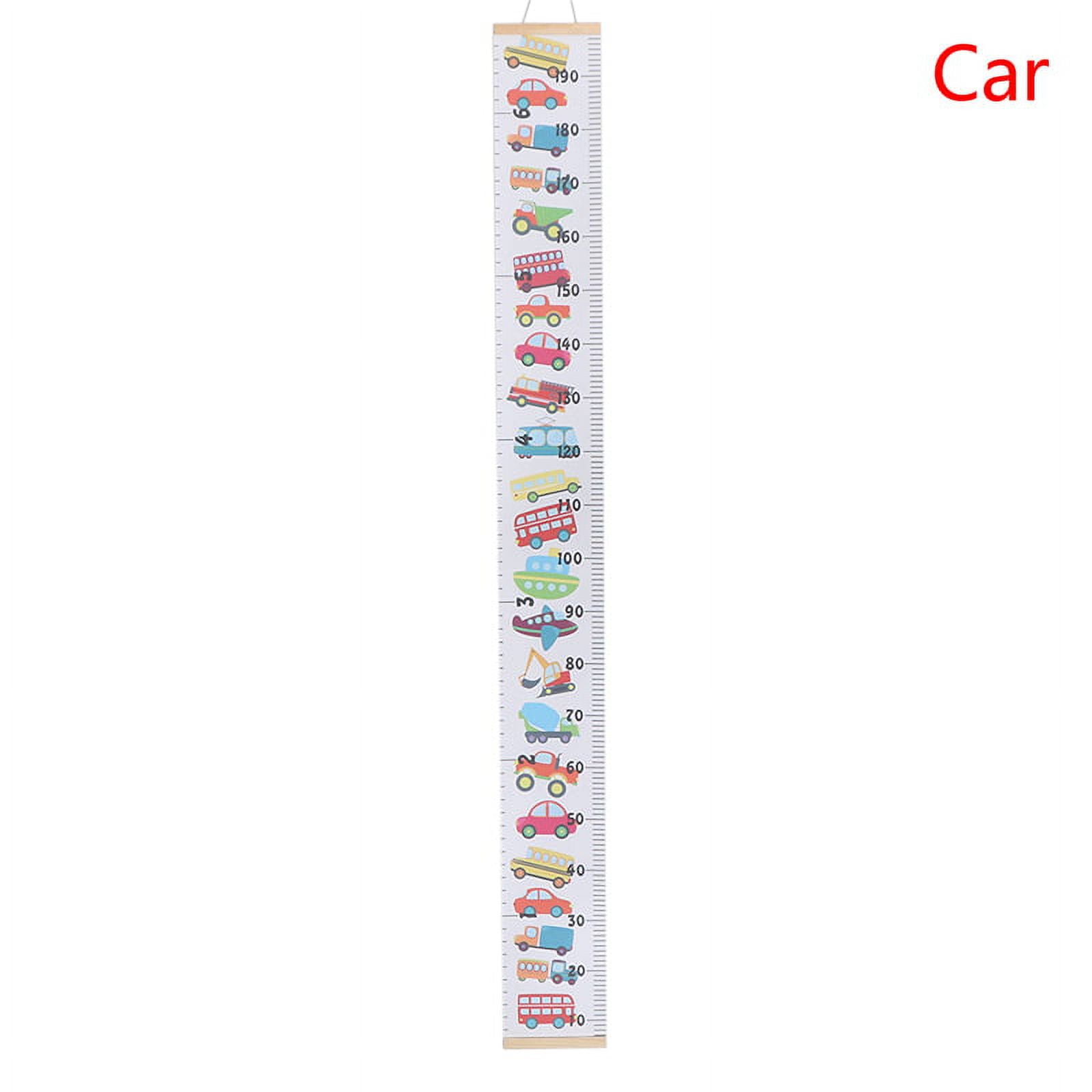 Nordic Children Height Ruler Canvas Hanging Growth Chart Kids Room Wall ...