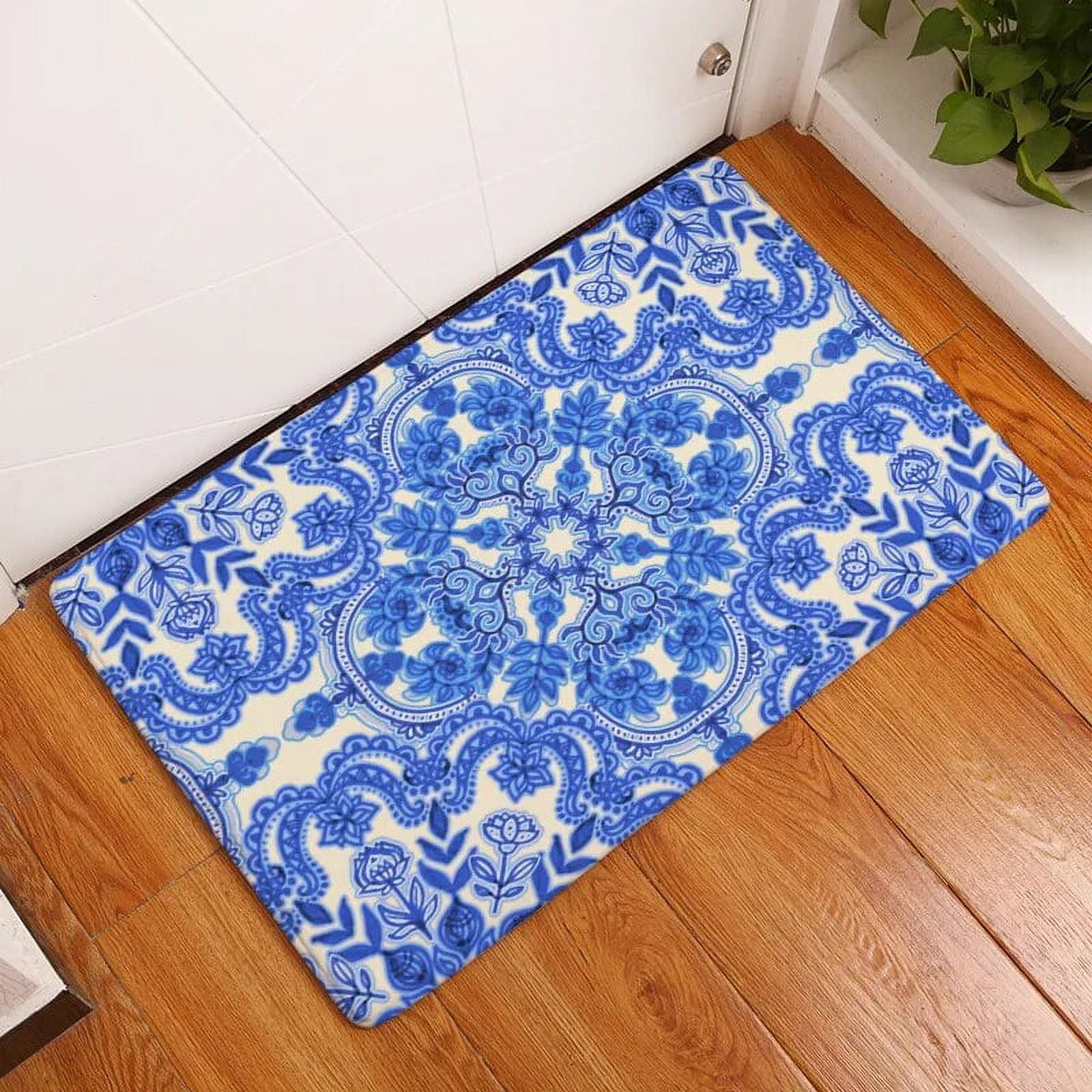 Nordic Colorful Mandala Carpet Living Room Floor Mat Girl Rug Floral ...