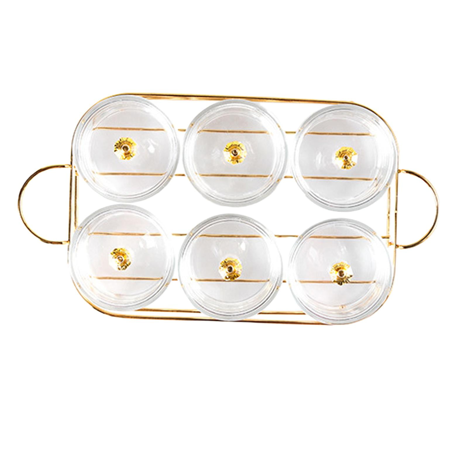 Nordic Condiment Tray Glass Fruit Tray Nuts Serving Bowl snack tray ...
