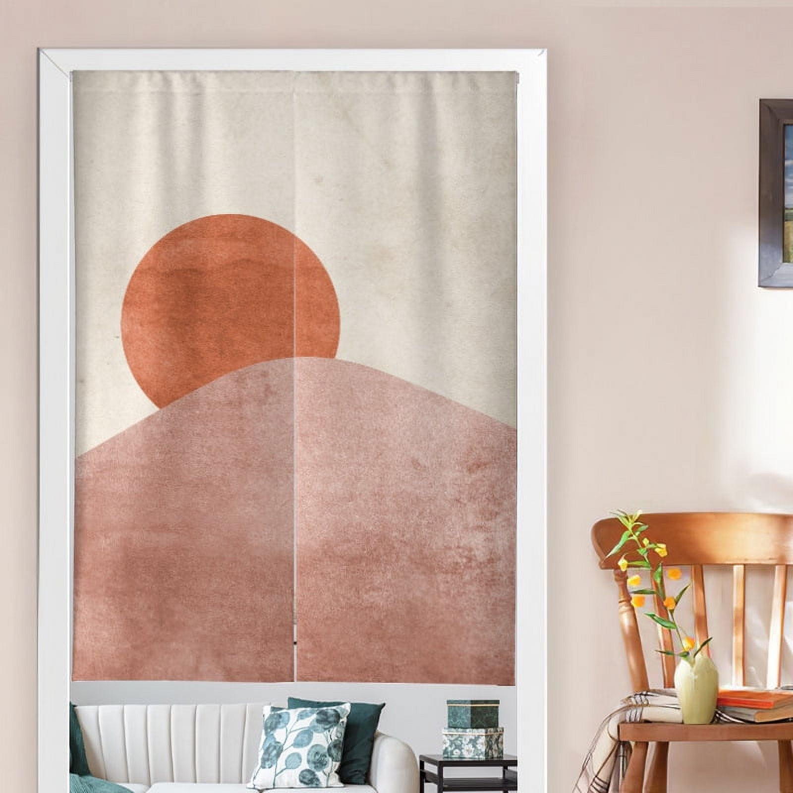 Nordic Door Curtain Bedroom Ins Style Hanging Curtain Home Kitchen ...