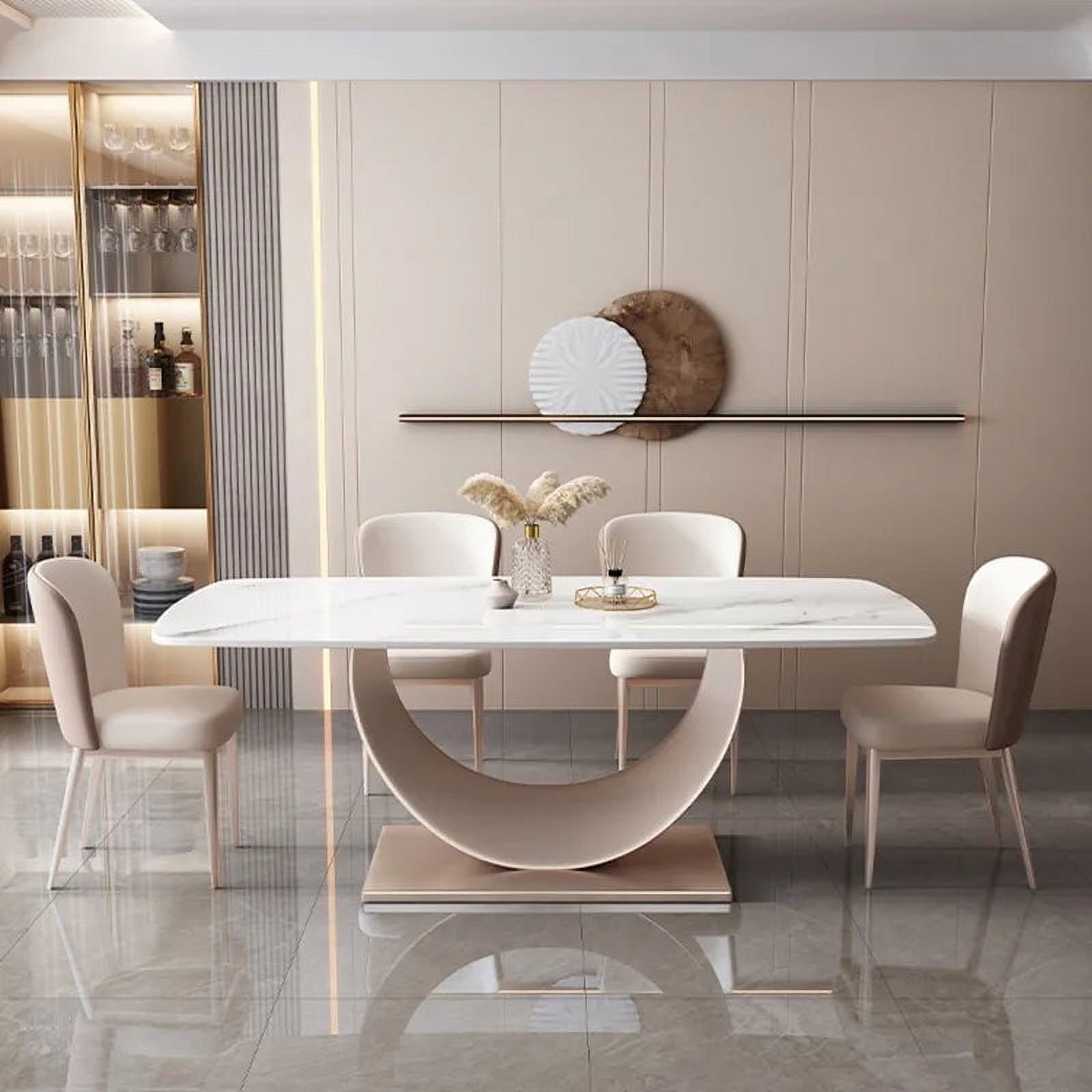 Nordic Eating Dining Tables Coffee Office Restaurant Bar Side Dining ...