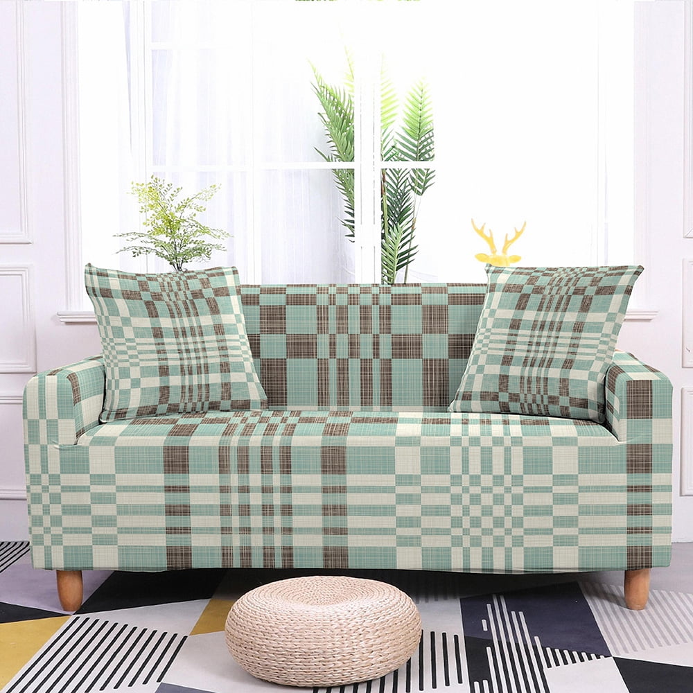 Nordic Elastic Sofa Cover Stretch Couch Slipcovers Corner Sofa Covers ...