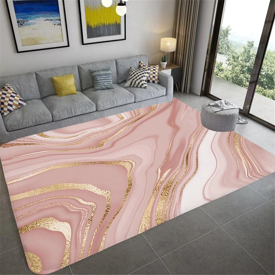 Nordic Fashion Marble Carpet for Hall Living Room Rugs Home Decor ...