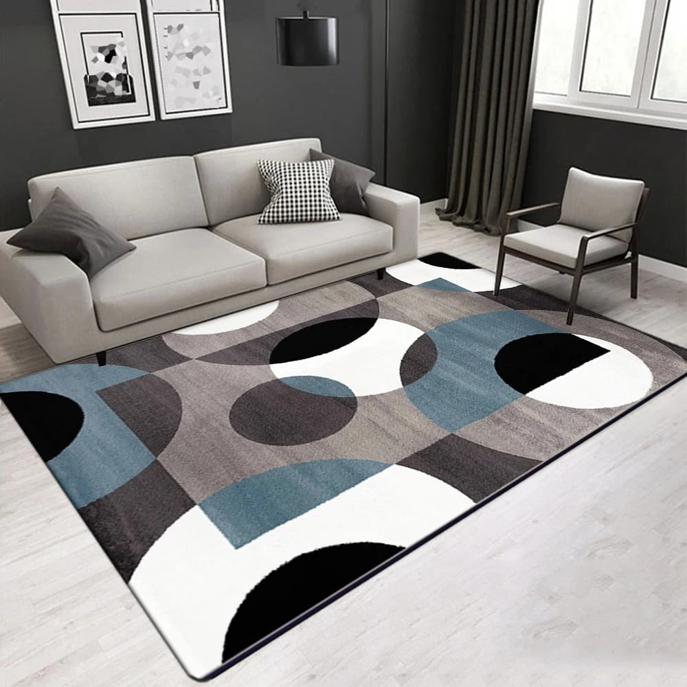 Nordic Geometric Carpet for Living Room Modern Luxury Decor Sofa Table ...