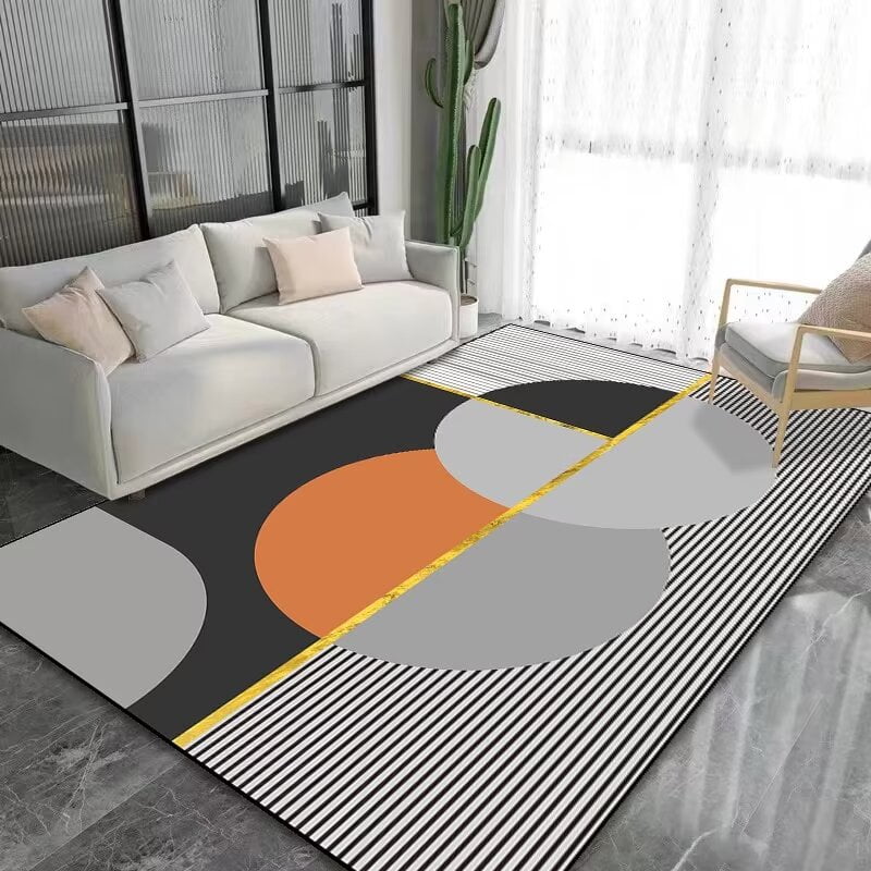 Nordic Geometric Carpet for Living Room Modern Luxury r Sofa Table ...
