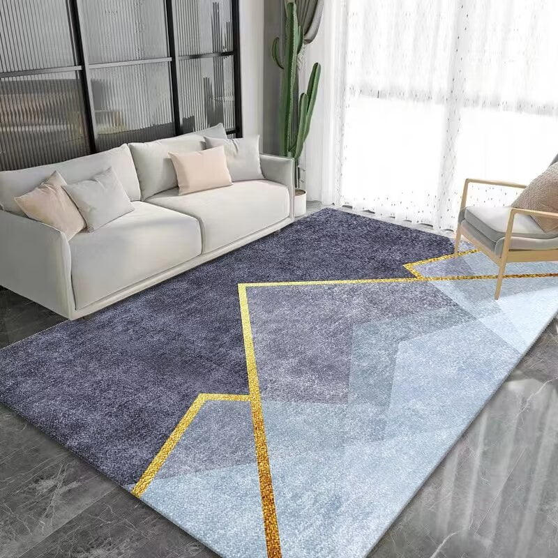 Nordic Geometric Carpet for Living Room Modern Luxury r Sofa Table ...