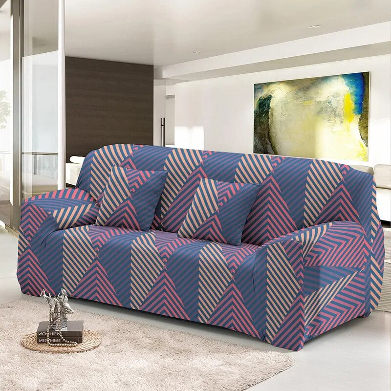 Nordic Geometric Elastic Sofa Covers For Living Room Modern Sectional ...