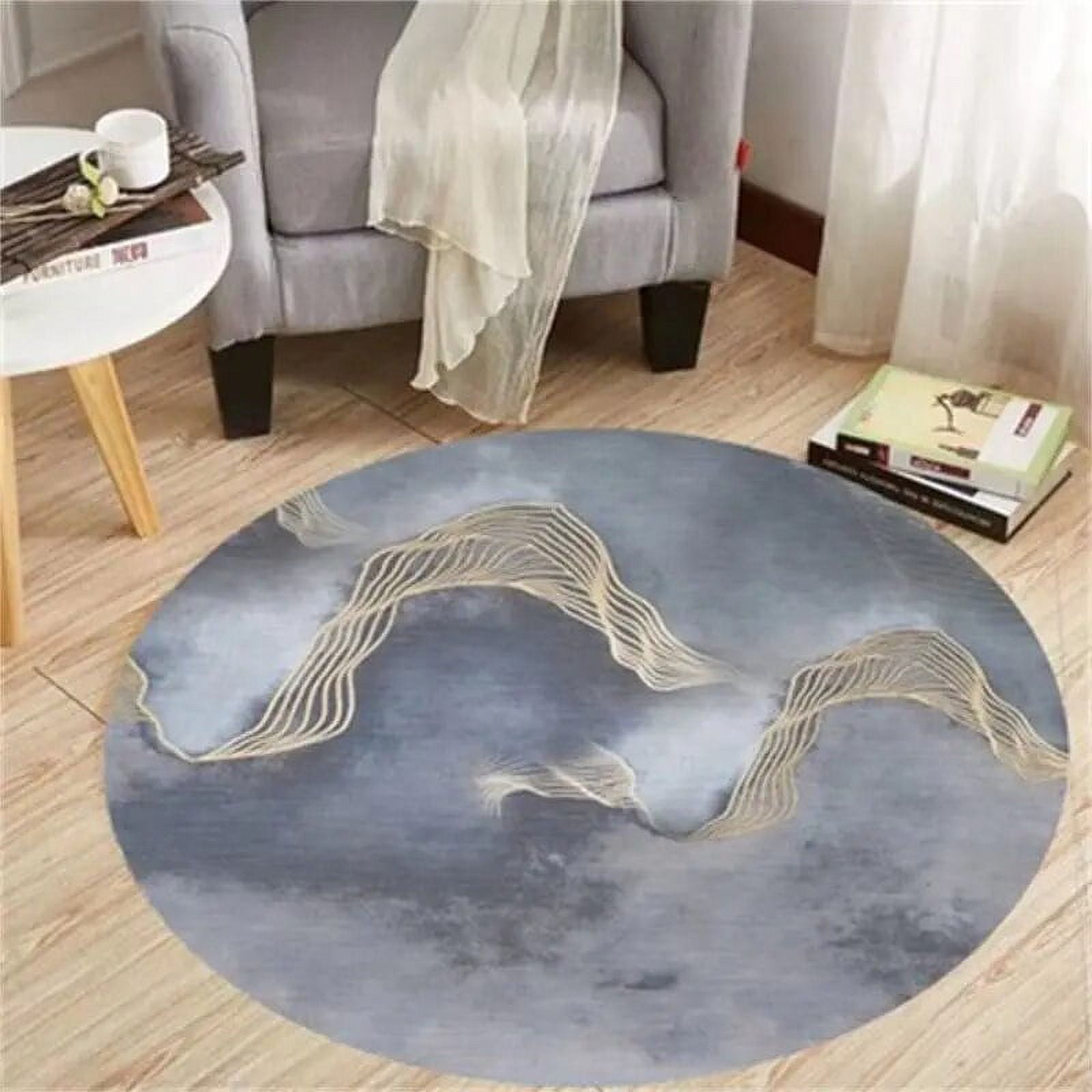 Nordic Geometric Round Carpets for Living Room ration Home r Hallway ...