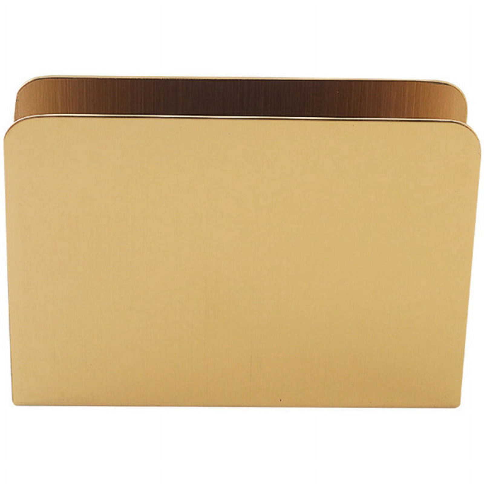 Nordic Gilded Napkin Holder Iron Art Gold Vertical Tissue Box Tissues ...