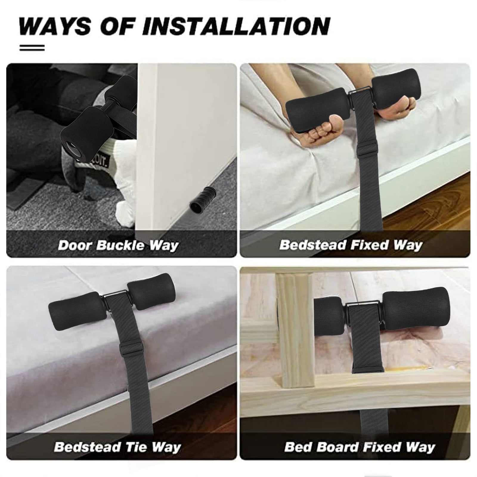 Nordic Hamstring Curl Home Fitness With Padded Bar For Home Travel ...