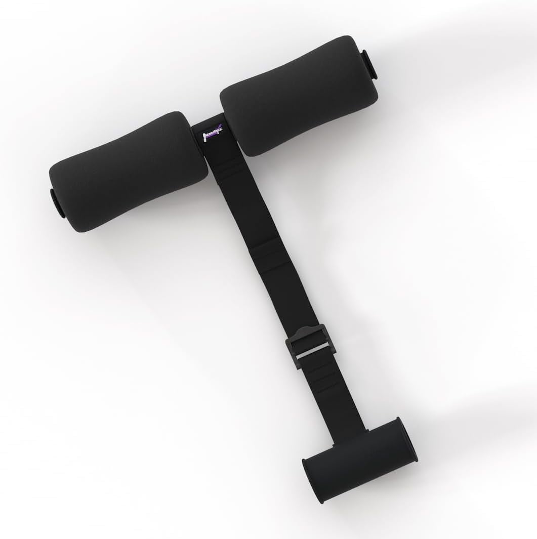 Nordic Hamstring Curl Strap Original Nord Stick Exercise Set For Home And Travel 5 Second