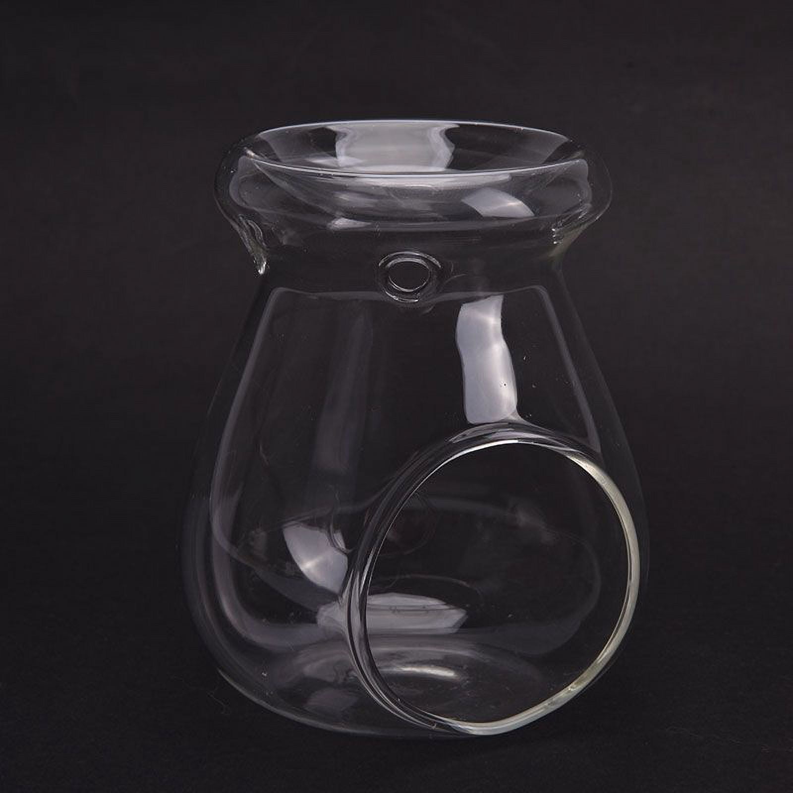Nordic Home Decor Glass Candle Heat Resistant Oil Furnace Aroma Burner ...