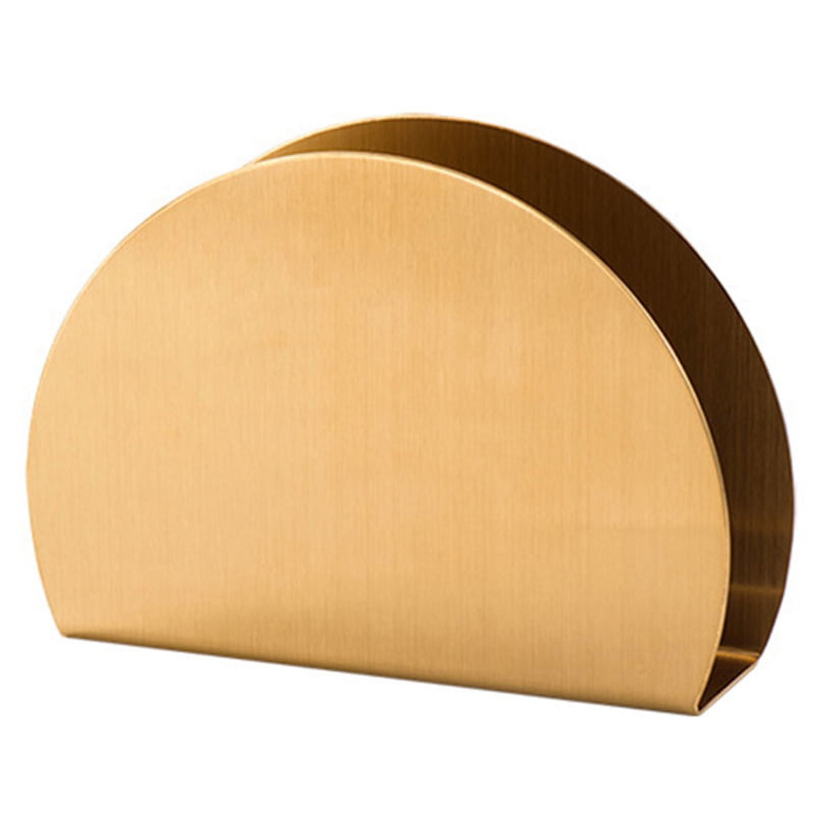 Nordic Home and Wedding Decoration Table Napkin Holder Rack Gold Plated ...