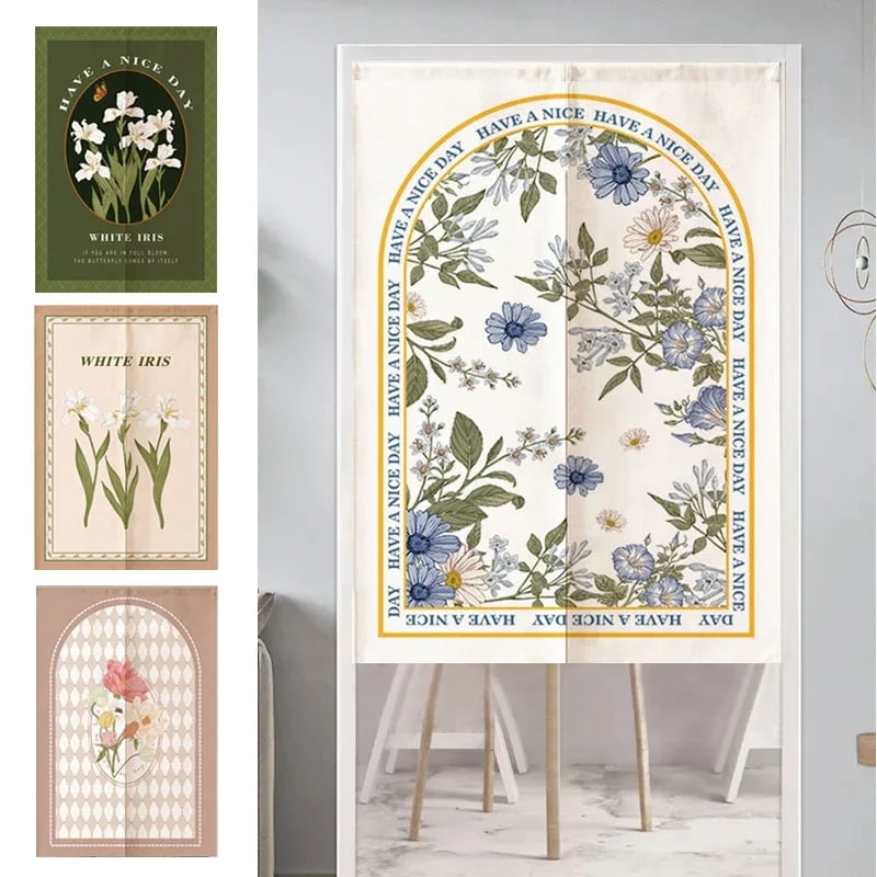 Nordic INS Door Curtain Split Style Noren Bedroom Kitchen Entrance ...