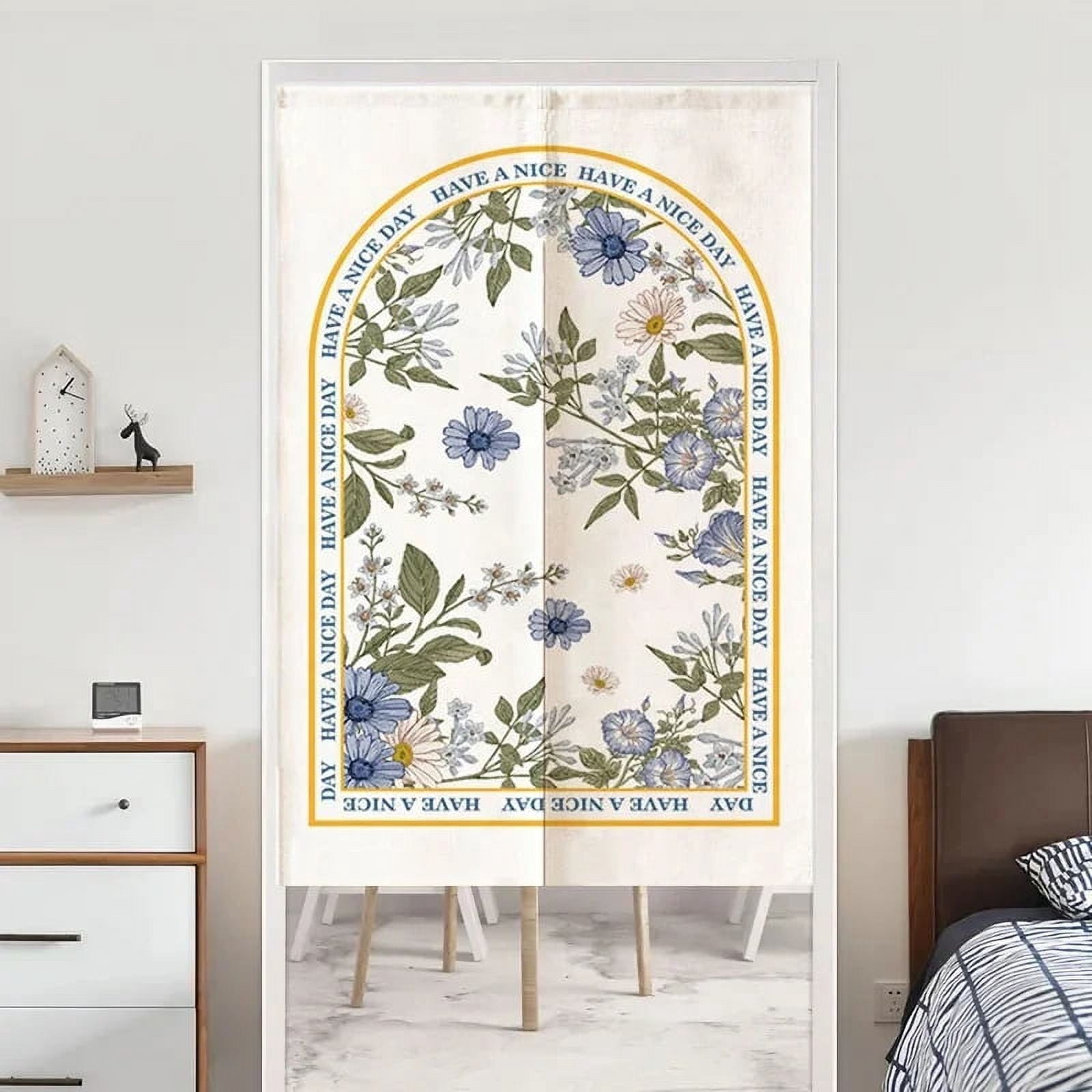 Nordic INS Door Curtain Split Style Noren Bedroom Kitchen Entrance ...