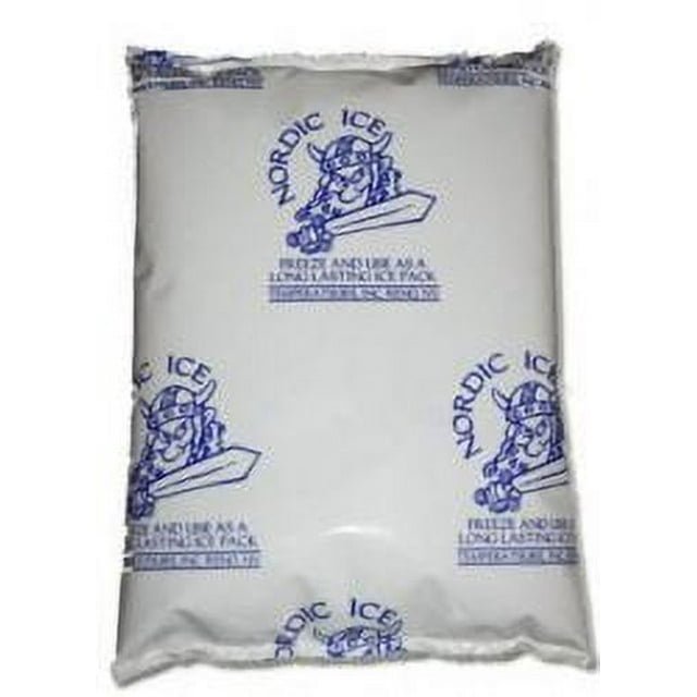 Nordic Ice Reusable Long-Lasting Freezer Gel Ice Pack, 16 oz. (Pack of ...