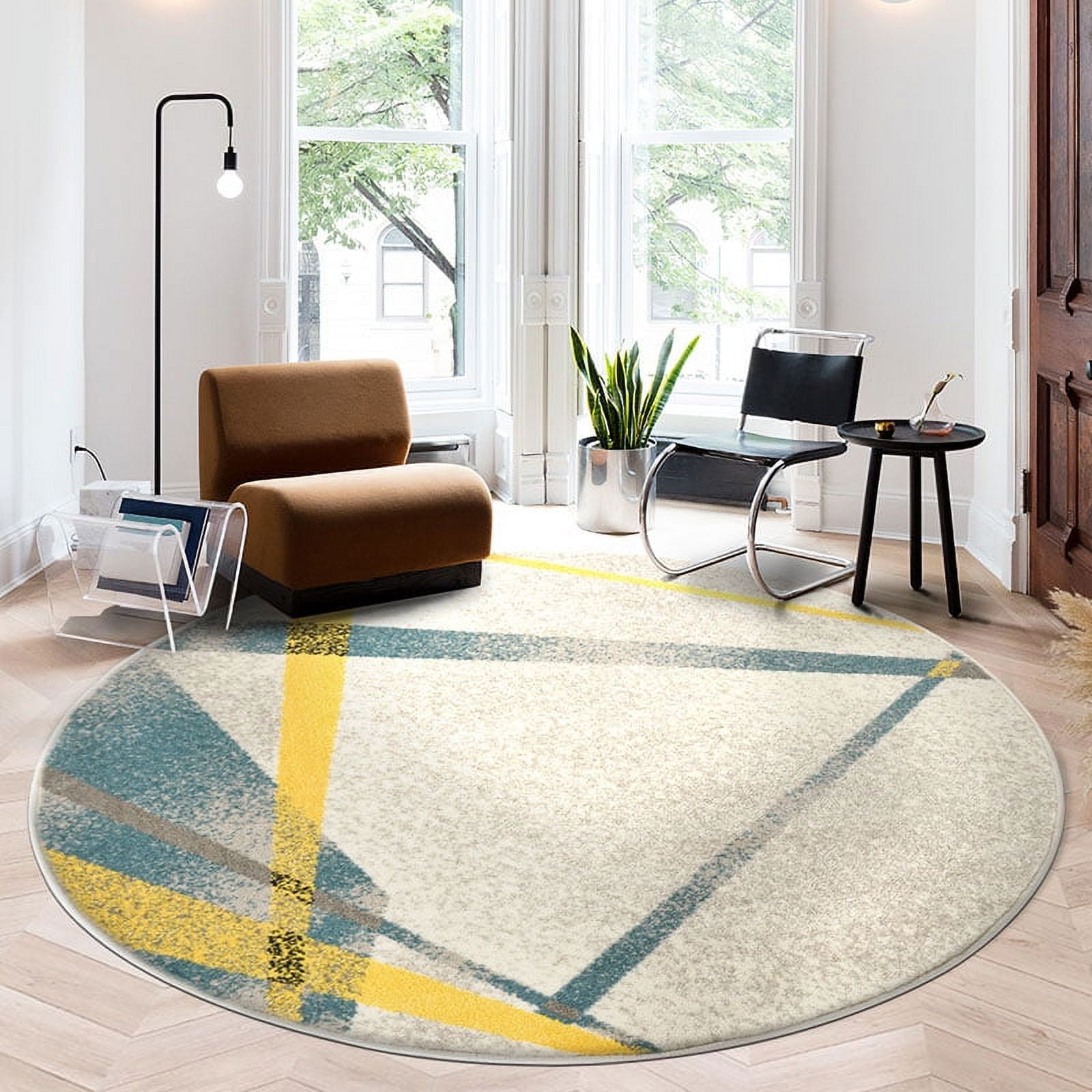 Nordic Ins Round Carpet For Living Room Concise Light Luxury Rug Sofa ...