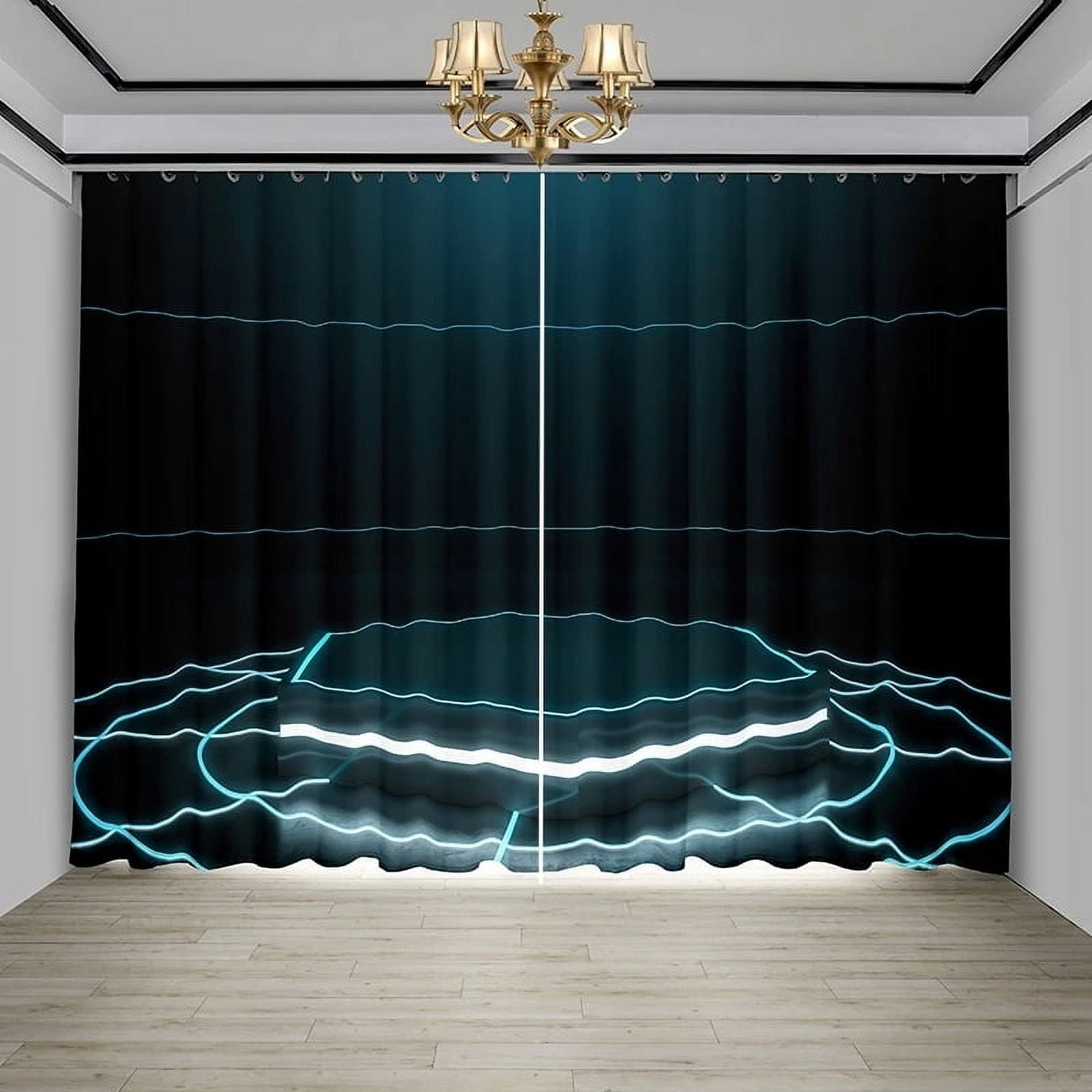 Nordic Ins Style Technology Sense Curtain Background KTV Network Cafe ...
