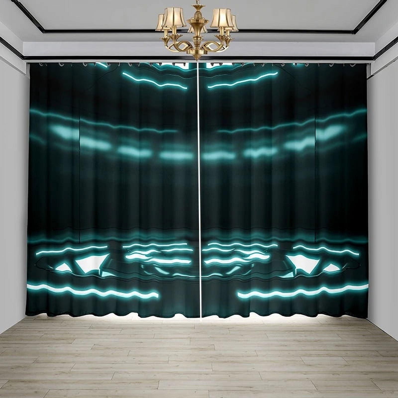 Nordic Ins Style Technology Sense Curtain Background KTV Network Cafe ...