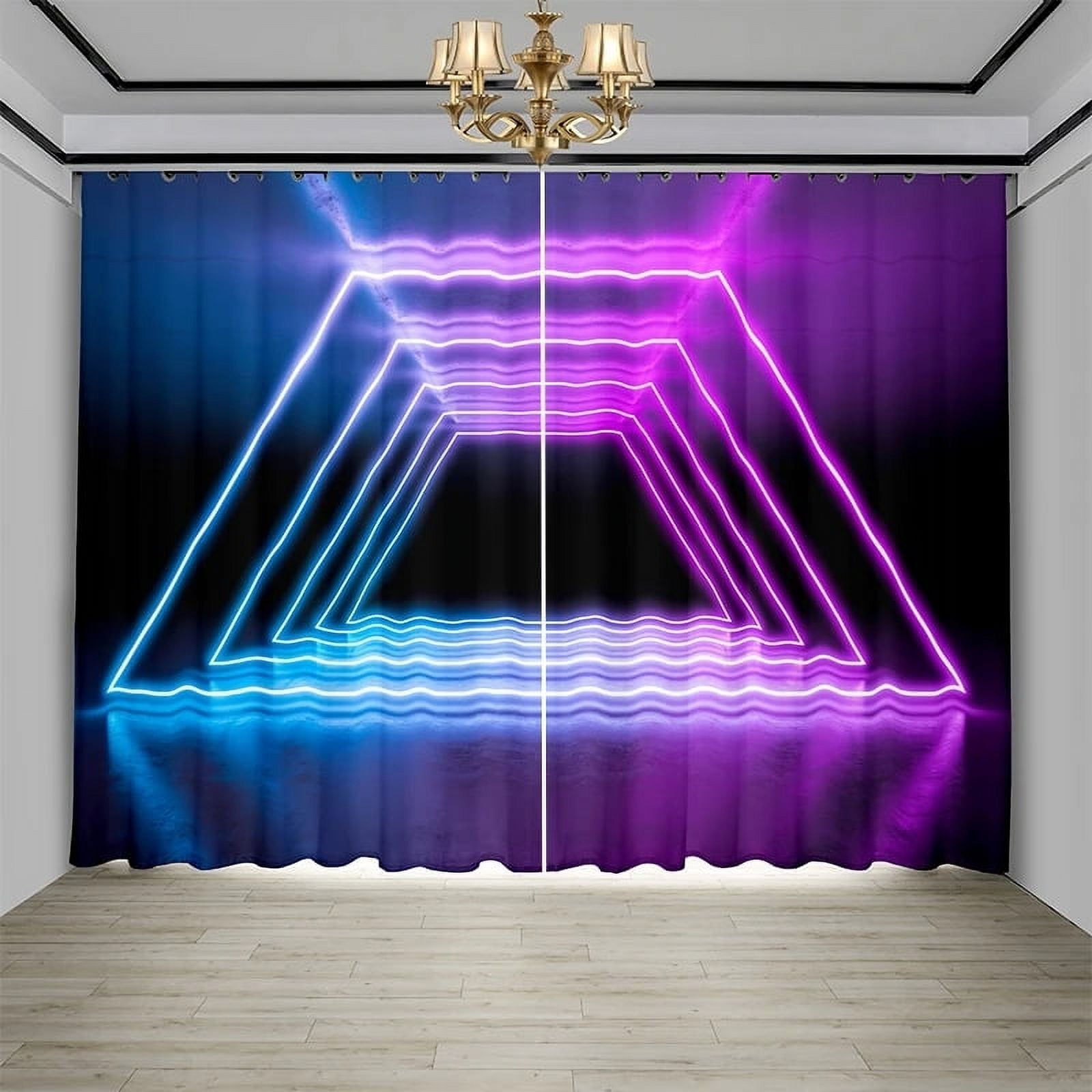 Nordic Ins Style Technology Sense Curtain Background KTV Network Cafe Gaming Room Bedroom ...