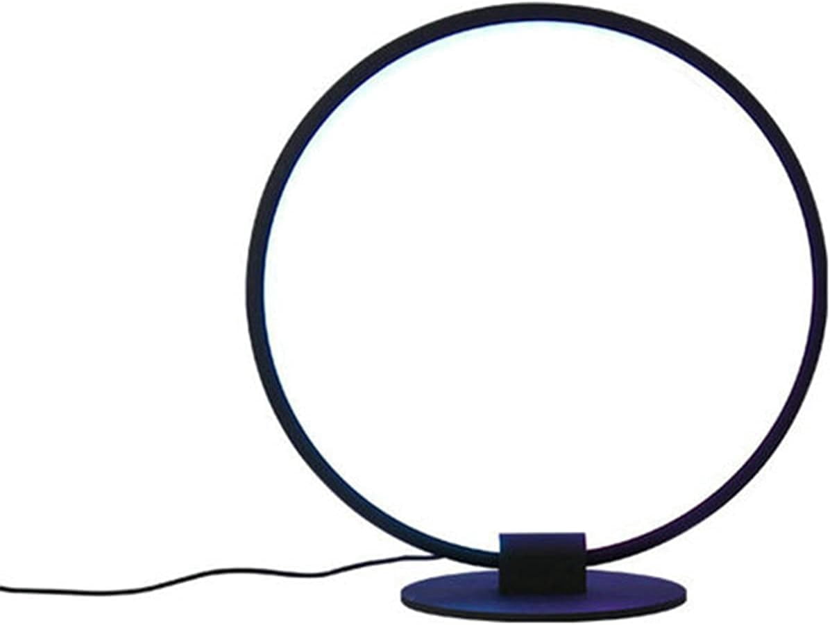 Nordic LED Circle RGB Table Lamp Indoor Lighting Living room Bedroom ...