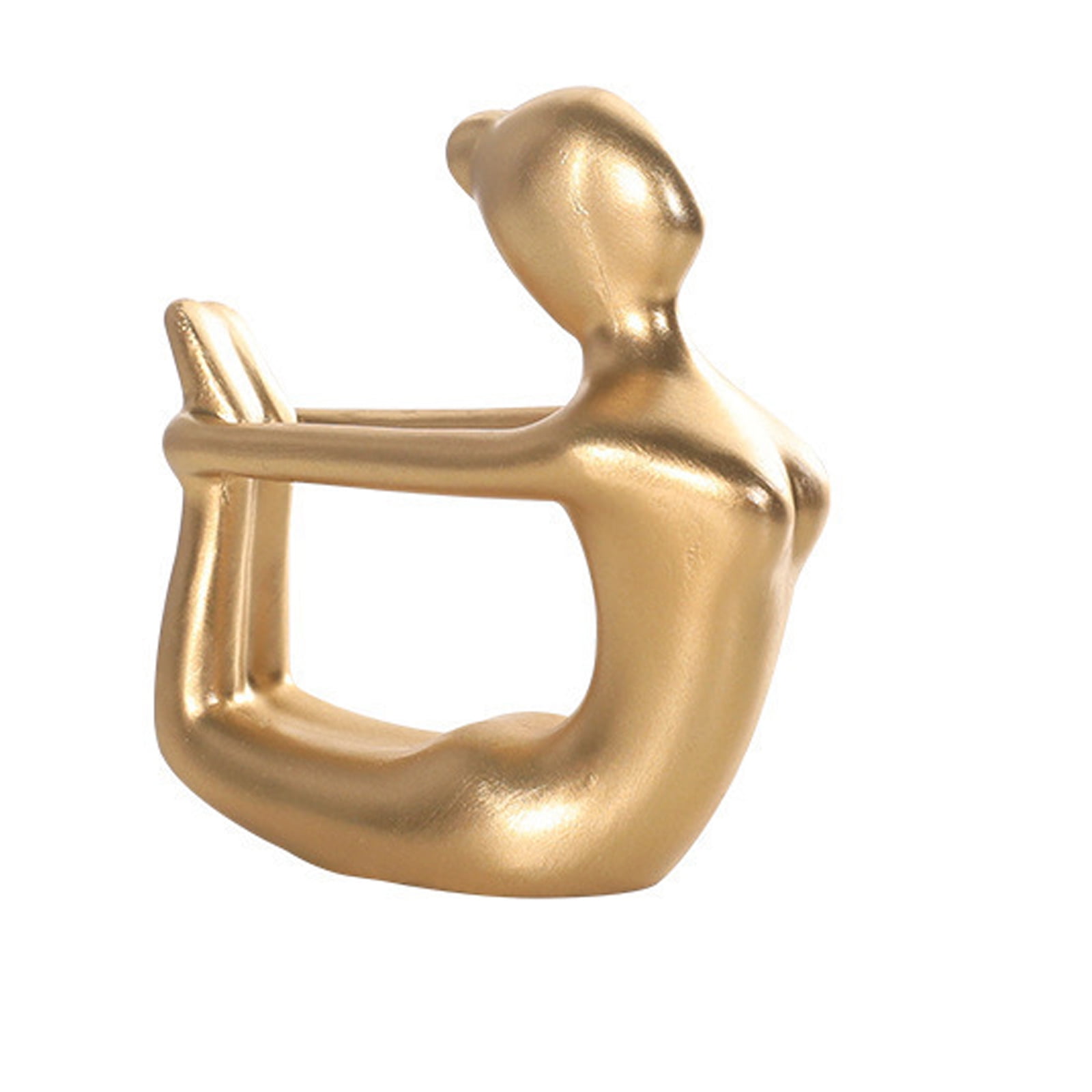 Nordic Lady Sculpture Figure Statue Resin For Living Room Shelf ...