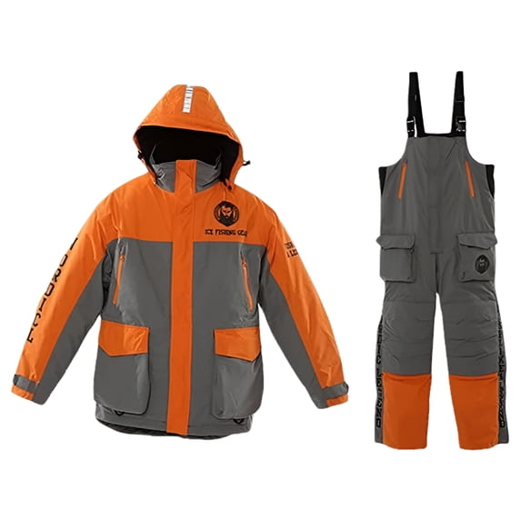 Nordic Legend Aurora Series Insulated Ice Fishing Suit, Waterproof Bibs ...