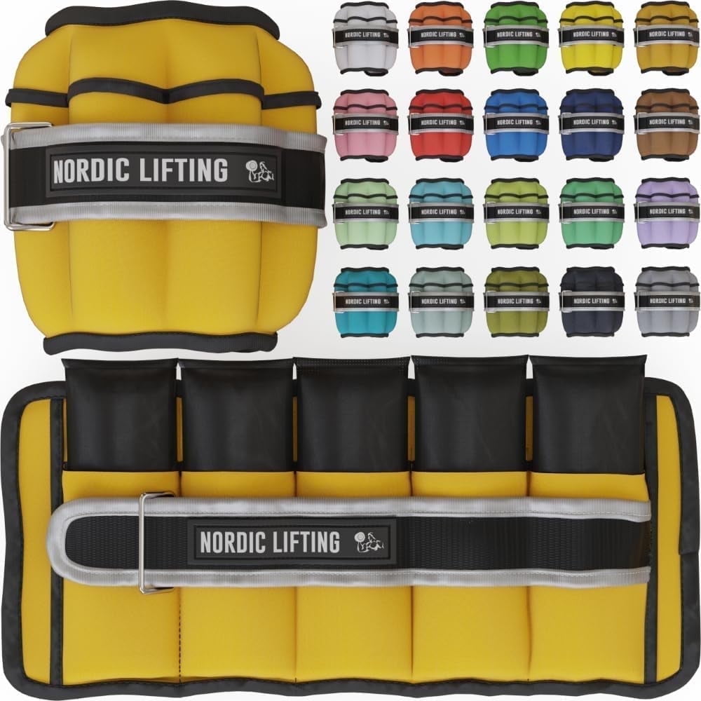 Nordic Lifting Ankle Weights Set, 1lb 2lb 3lb 4lb 5lb - Walmart.com