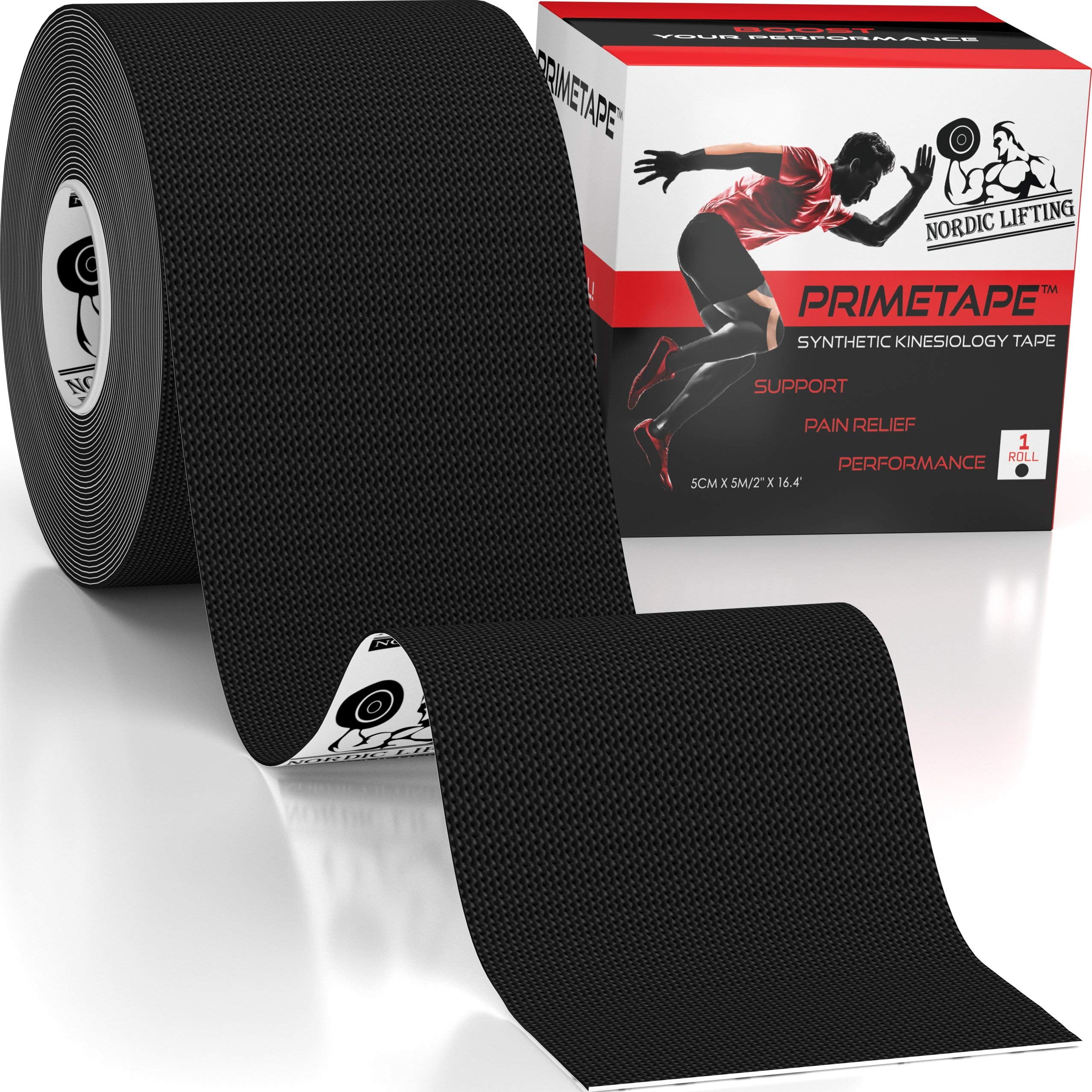 Nordic Lifting Kinesiology Tape - Pro Sports & Athletic Taping for Knee ...