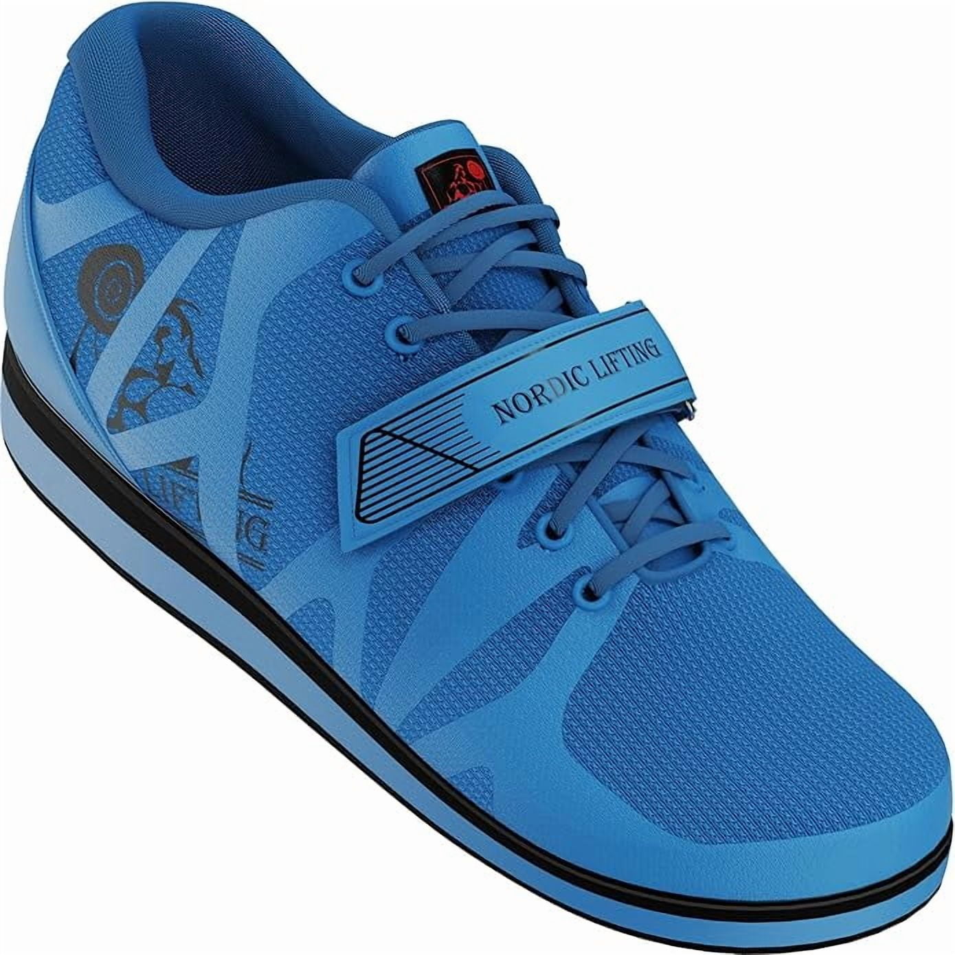 Nordic Lifting MEGIN Men's Powerlifting Shoes – Blue, Size, 10 ...