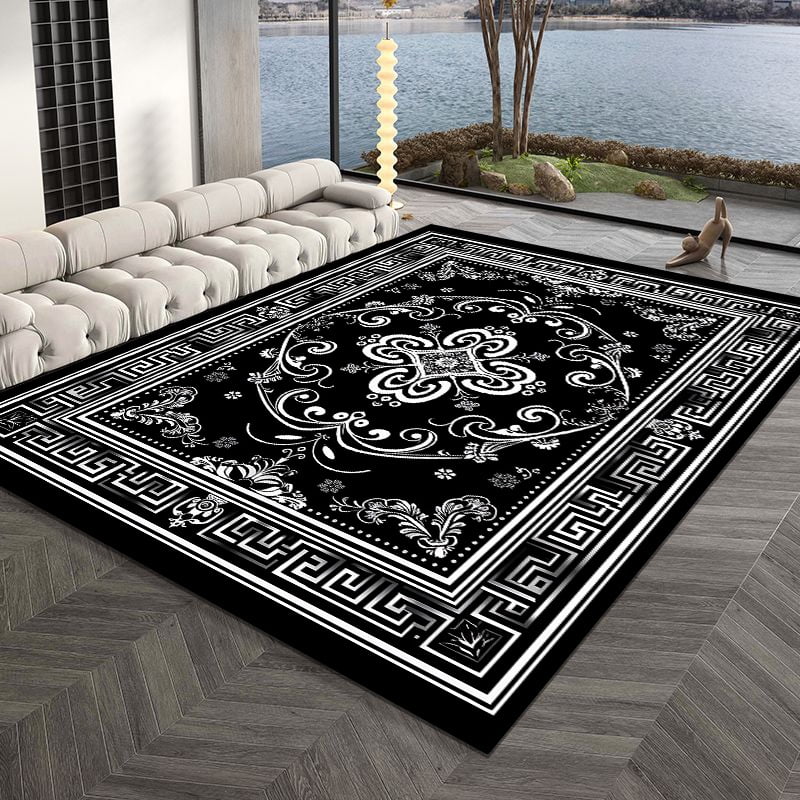 Nordic Light Luxury Carpets for Living Room ration Rug for Bedroom r ...