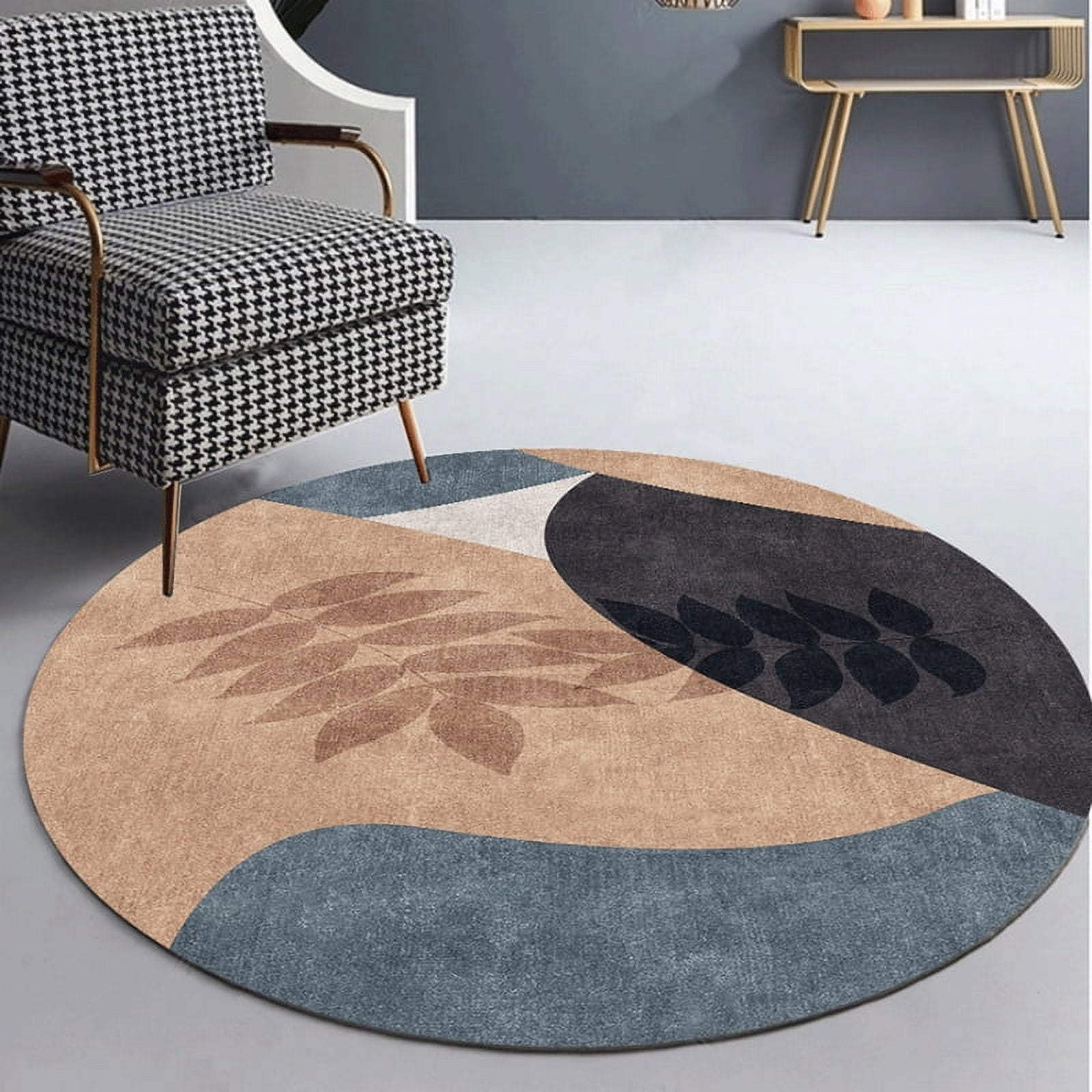 Nordic Light Luxury Round Carpets Modern Living Room ration Rugs Large ...