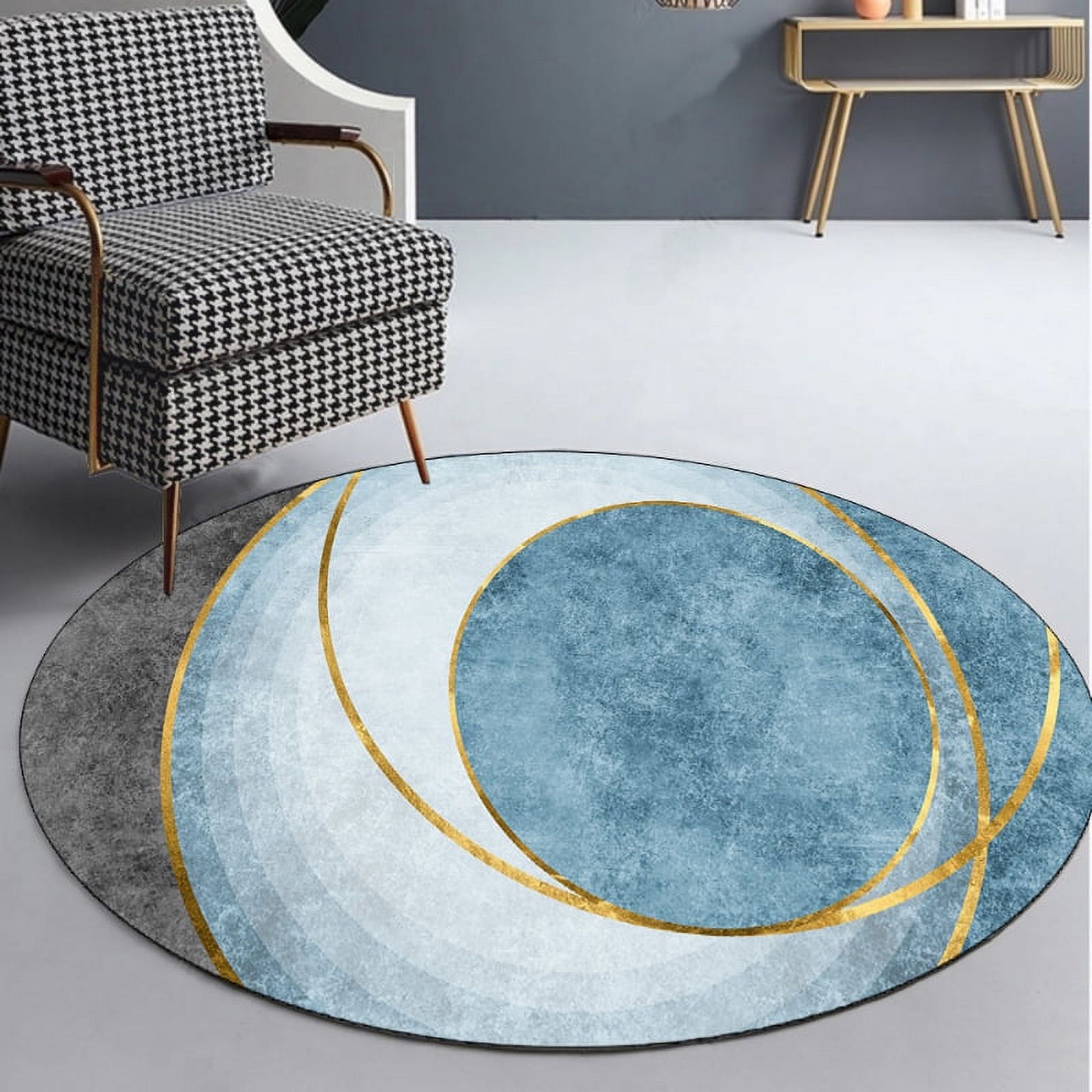 Nordic Light Luxury Round Carpets Modern Living Room ration Rugs Large ...