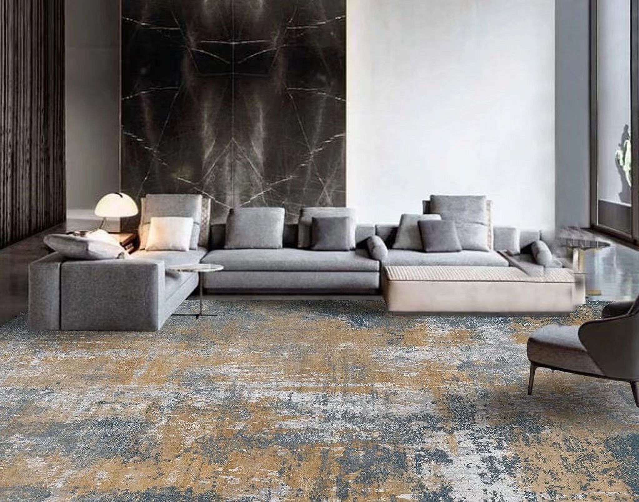 Nordic Luxury Living Room Carpets Short Plush Bedroom Floor Rugs Room r ...