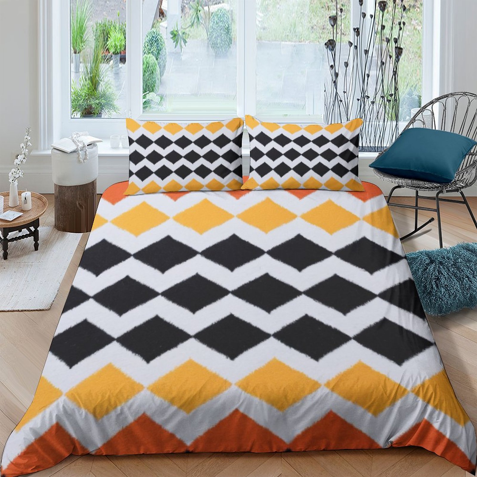 Nordic Mandala Bedding Set Teen Adult Modern Bedspreads Comforter Cover ...