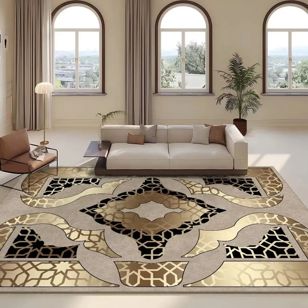 Nordic Modern Geometric carpets for living room High Quality Light ...