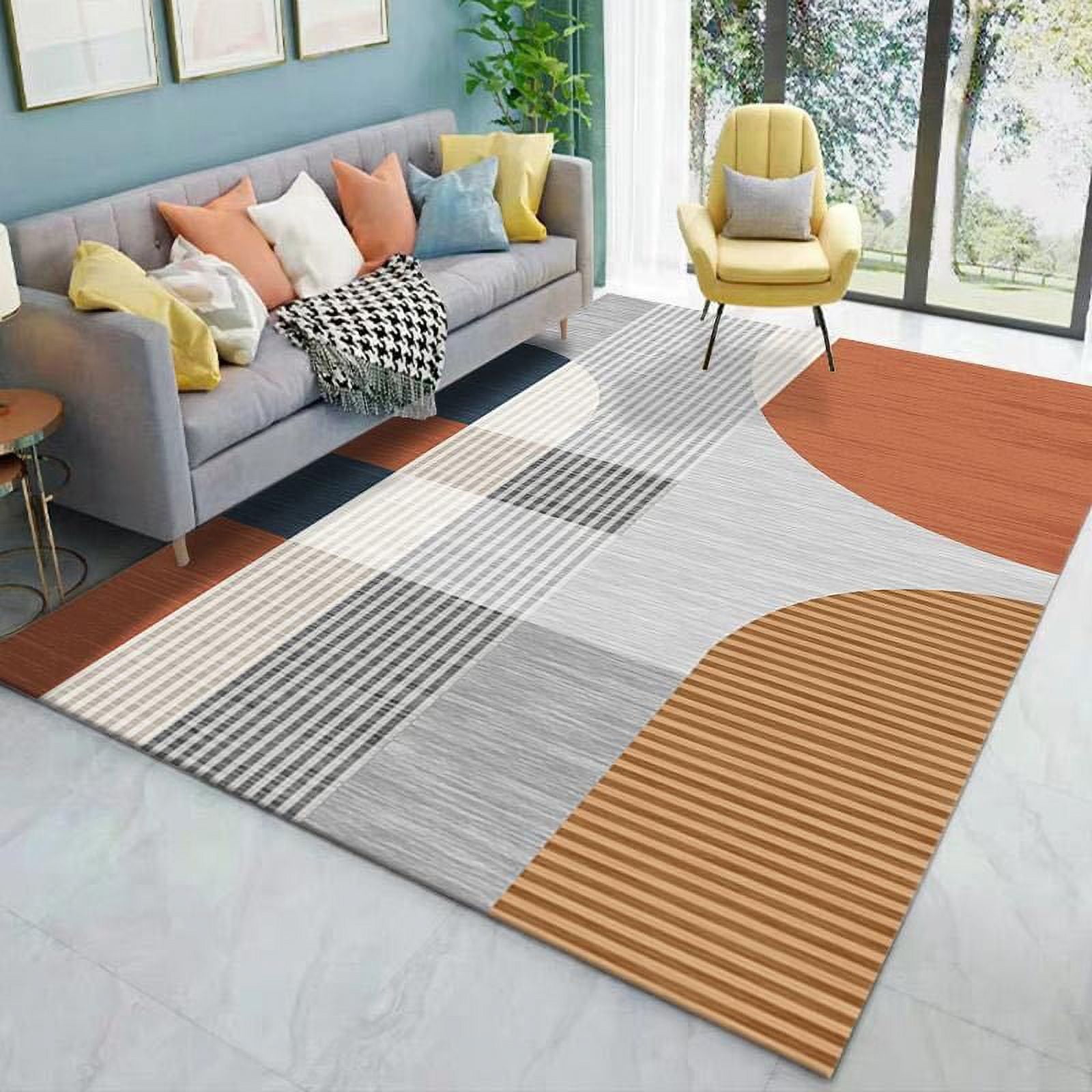 Nordic Modern Luxury Fabrics Carpets For Living Room Bedroom Area Rugs ...