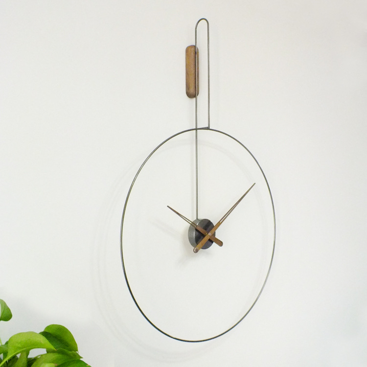 Nordic Modern Minimalist Spanish Wall Clock Living Room Dining Room TV ...