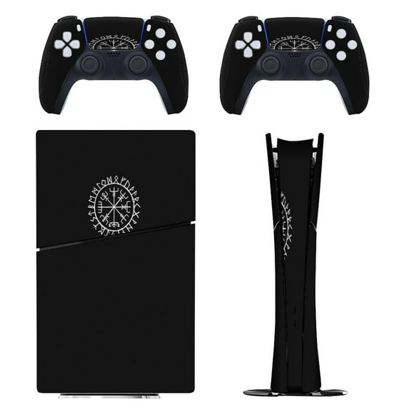 Nordic Mythology Rune Circle PS5/PS5 Slim Digital Disc Skin Sticker For ...