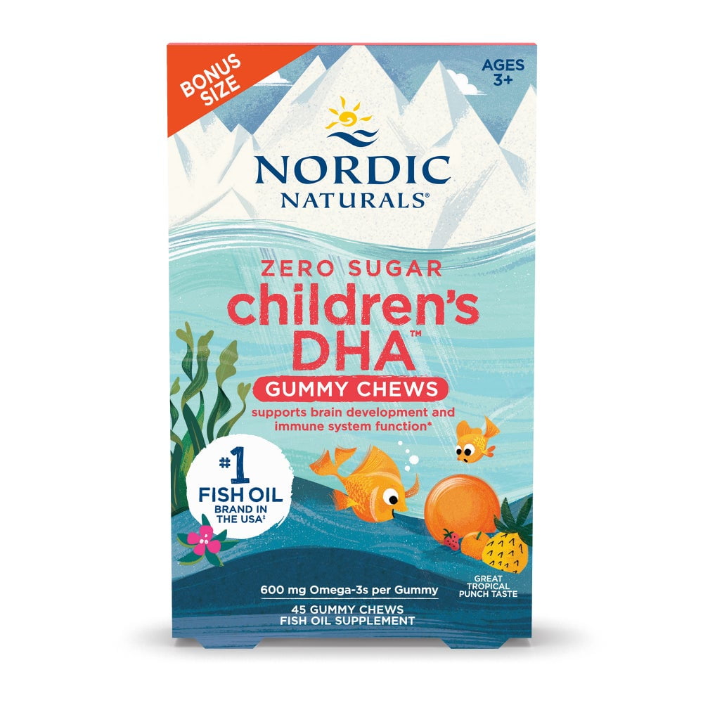 Nordic Naturals Children's DHA Gummy Chews (45 count) - Walmart.com