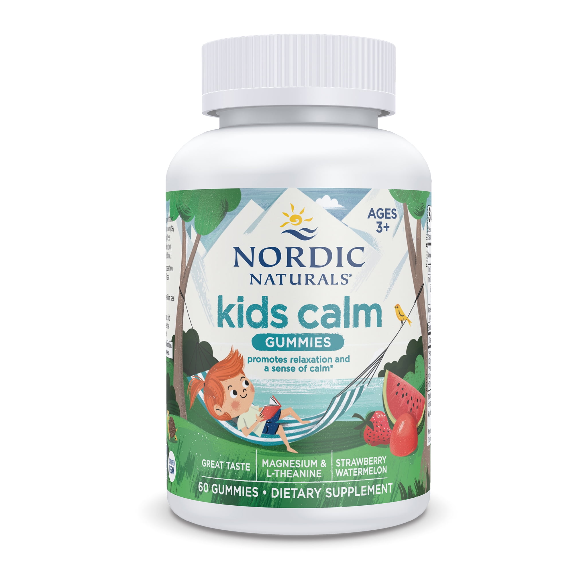 Nordic Naturals Kid's Calm Gummies for Children & Toddlers, Mood ...
