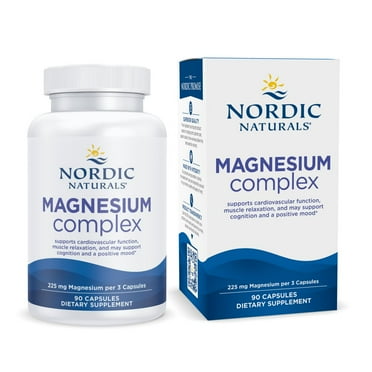 Toplux Magnesium Complex for Muscle Recovery, Elemental Magnesium ...