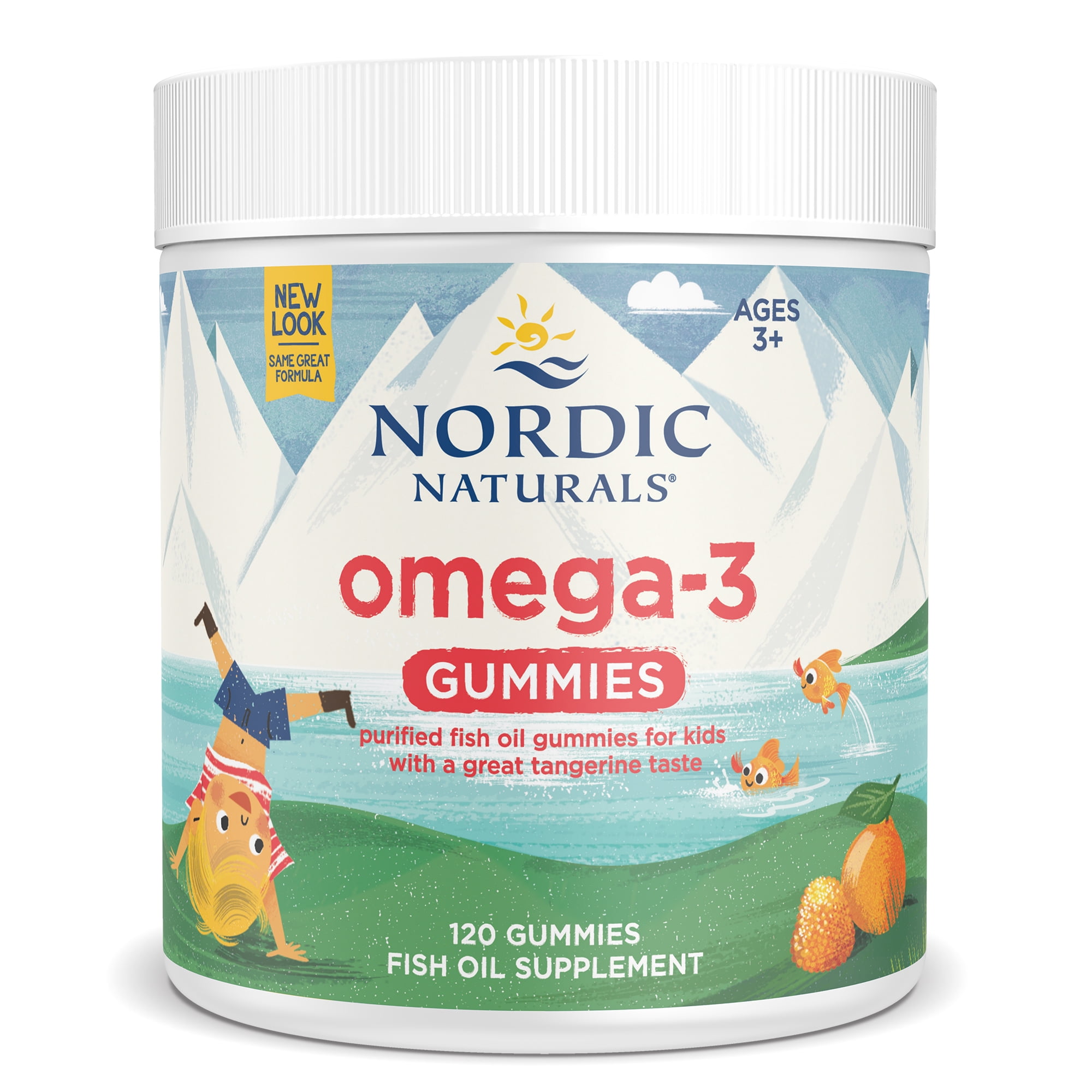 Nordic Naturals Omega-3 Fish Oil Gummies for Children & Toddlers ...